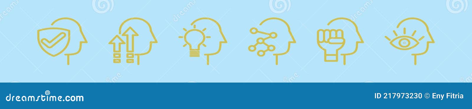 Set of Integrity Cartoon Icon Design Template with Various Models ...