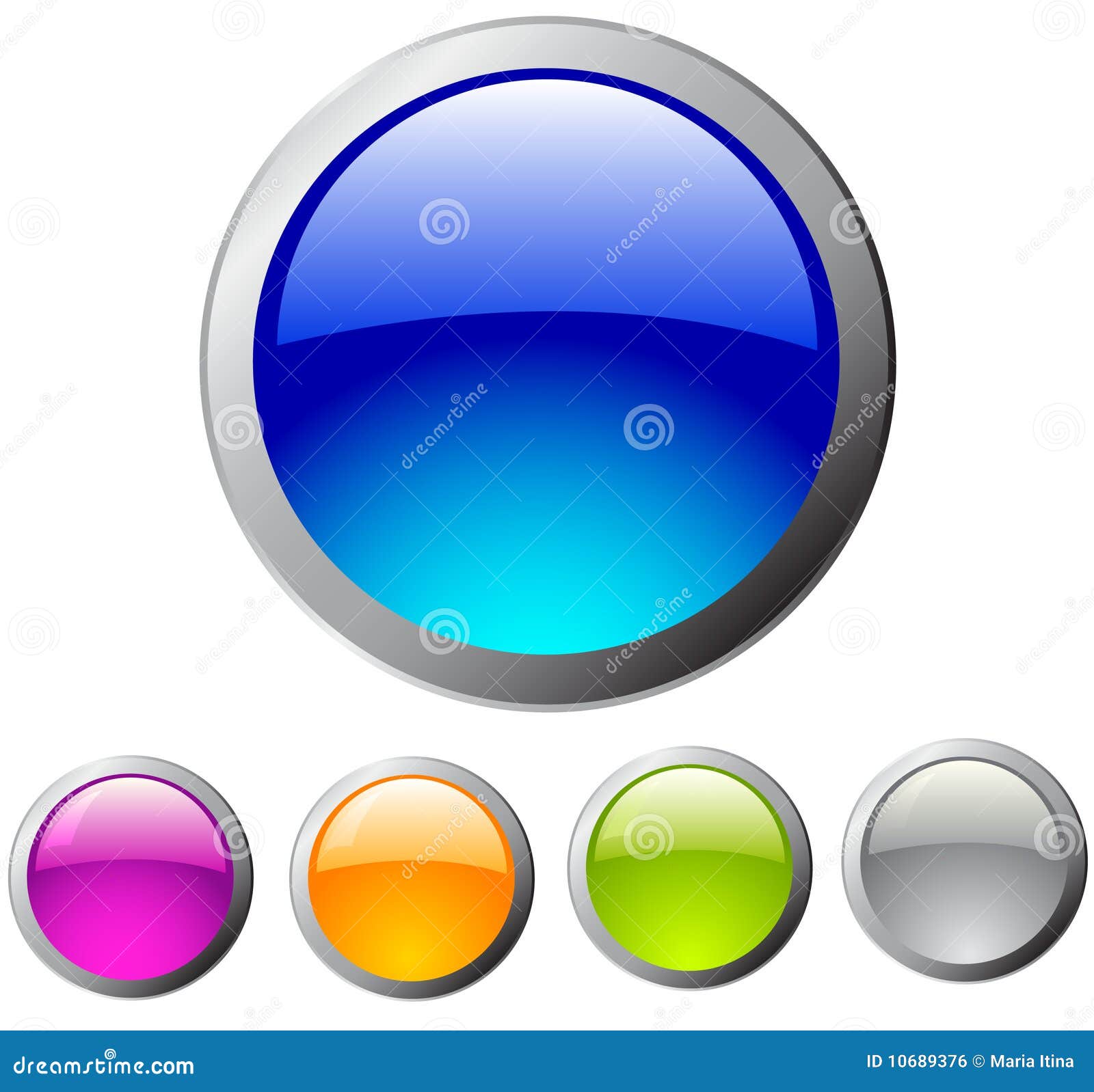 Set of internet buttons stock vector. Illustration of painting - 10689376