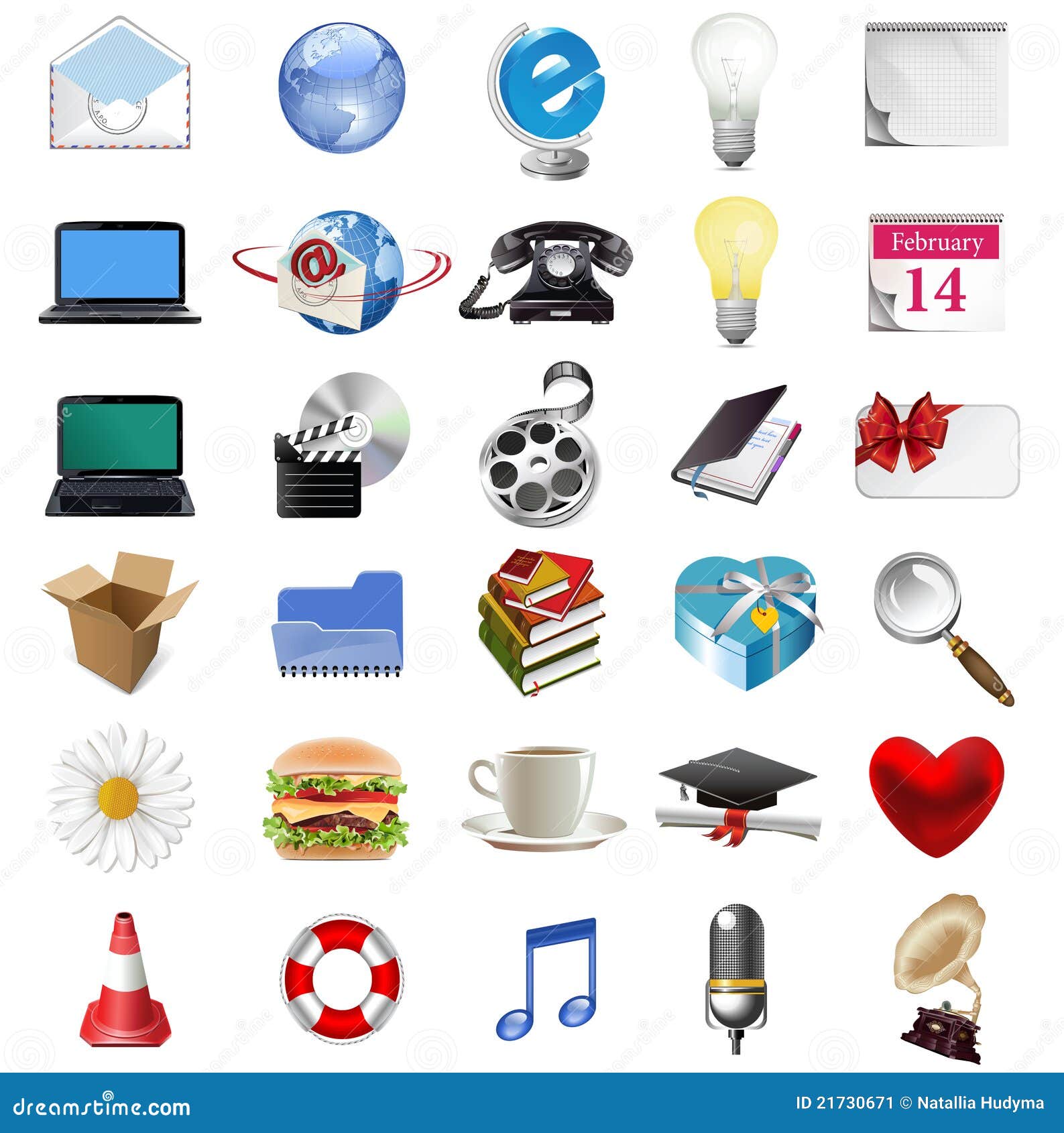 Set of internet icons. stock vector. Illustration of help - 21730671