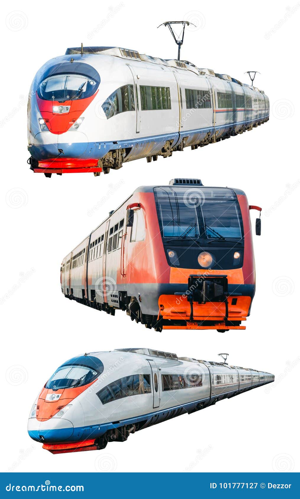 Set of Isolated High Speed Trains Rail. Stock Image - Image of modern ... Set of Isolated High Speed Trains Rail. Stock Image - Image of modern ...
