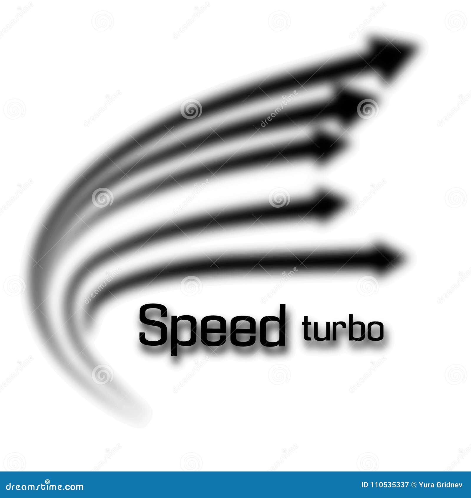 Set of Isolated Speed Lines. the Effect of Movement To Your Design ...