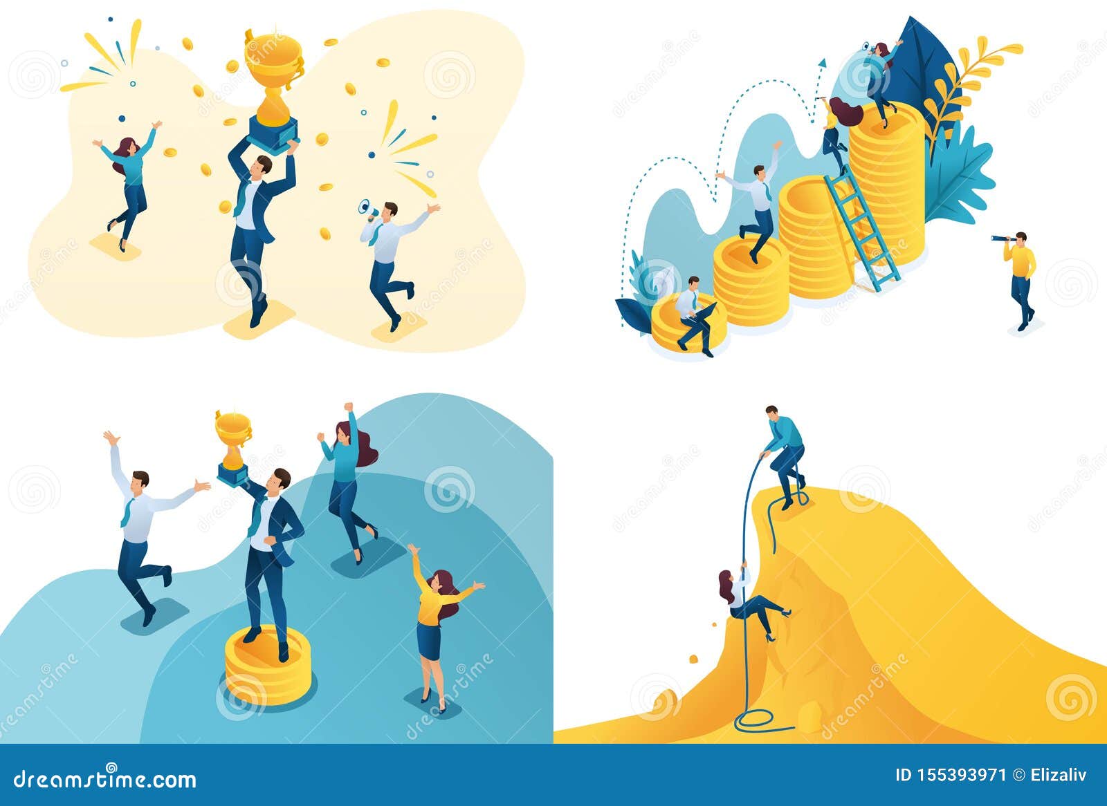 Success Cartoons, Illustrations & Vector Stock Images - 3464772 ...