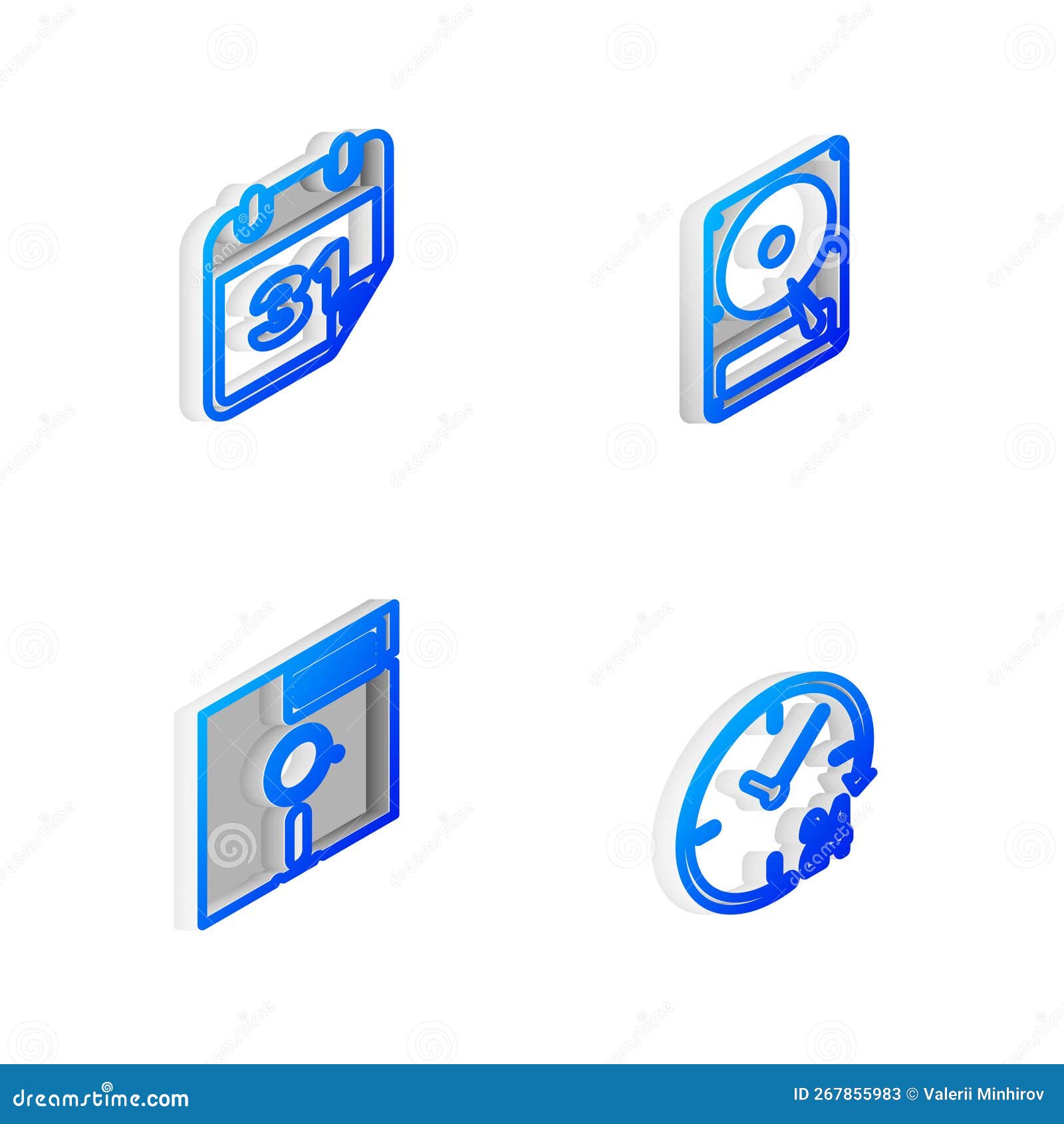 Isometric Inch And Metric Rulers. Centimeters And Inches Measuring ...