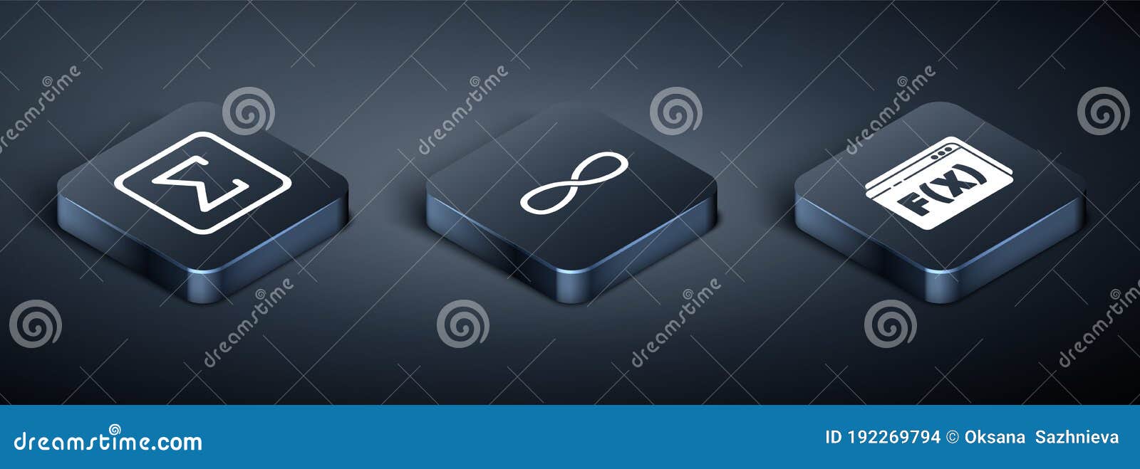 Set Isometric Sigma Symbol, Function Mathematical Symbol and Infinity ... Set Isometric Sigma Symbol, Function Mathematical Symbol and Infinity ...
