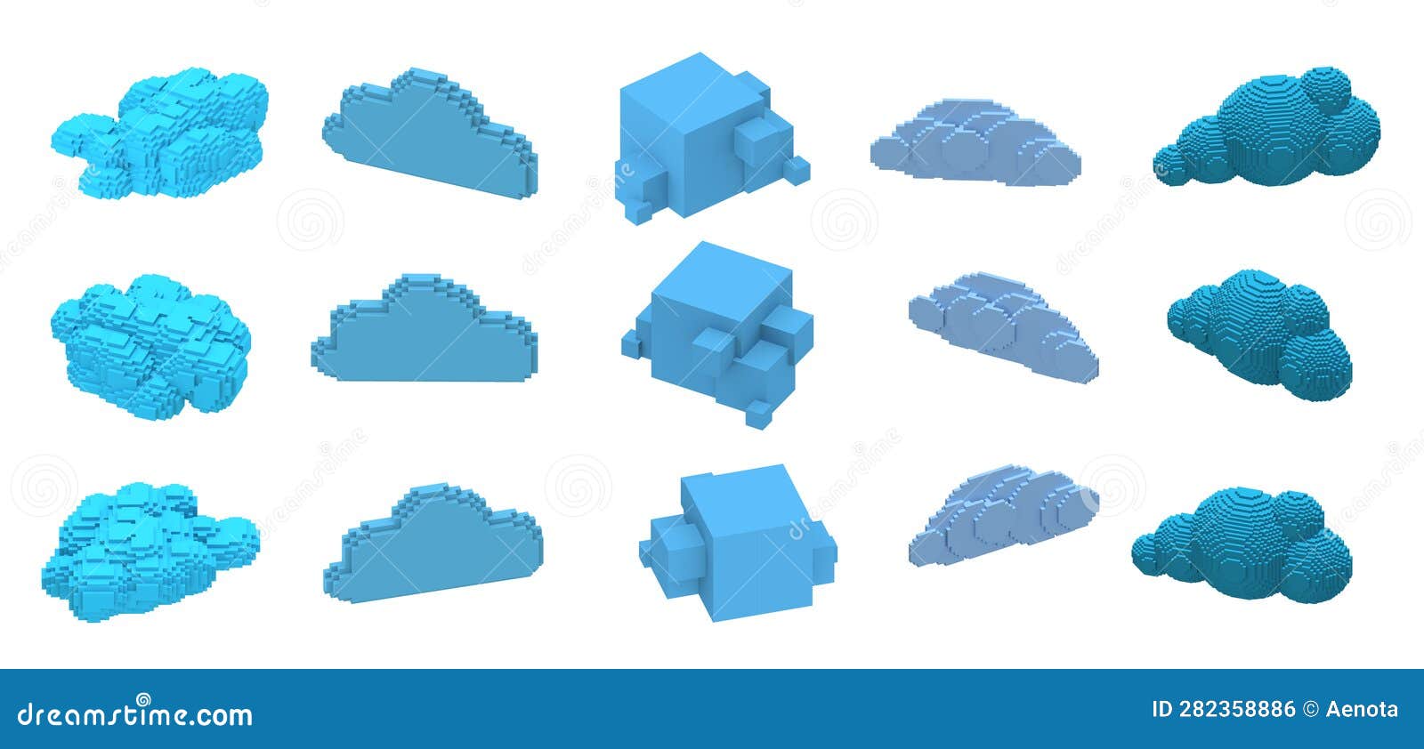 3D Isometric Voxel Pixel Art Comic Drawing Style, Iguana Animal Cartoon ...