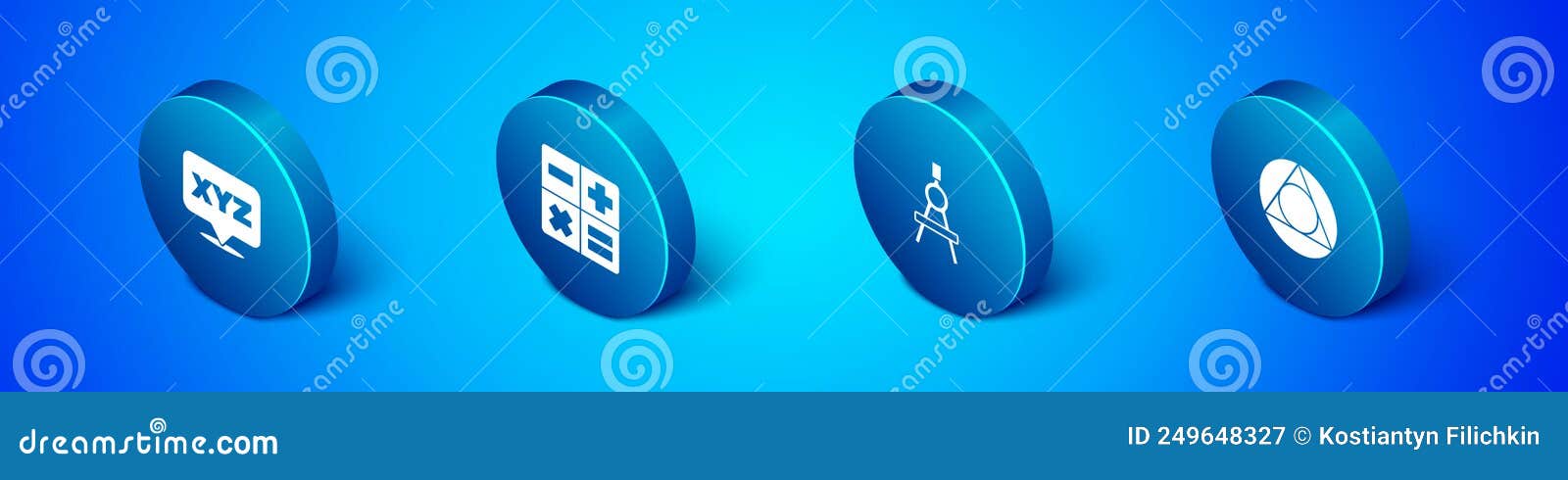 Set Isometric XYZ Coordinate System, Drawing Compass, Triangle Math and ...