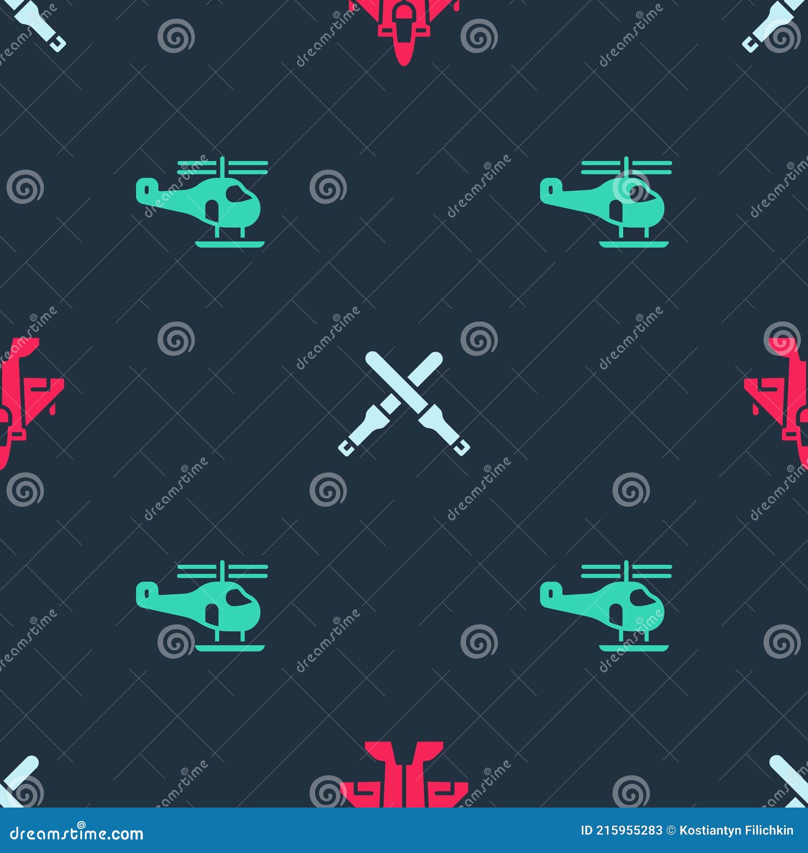 Helicopter Marshalling Signals Cartoon Vector | CartoonDealer.com #35487759