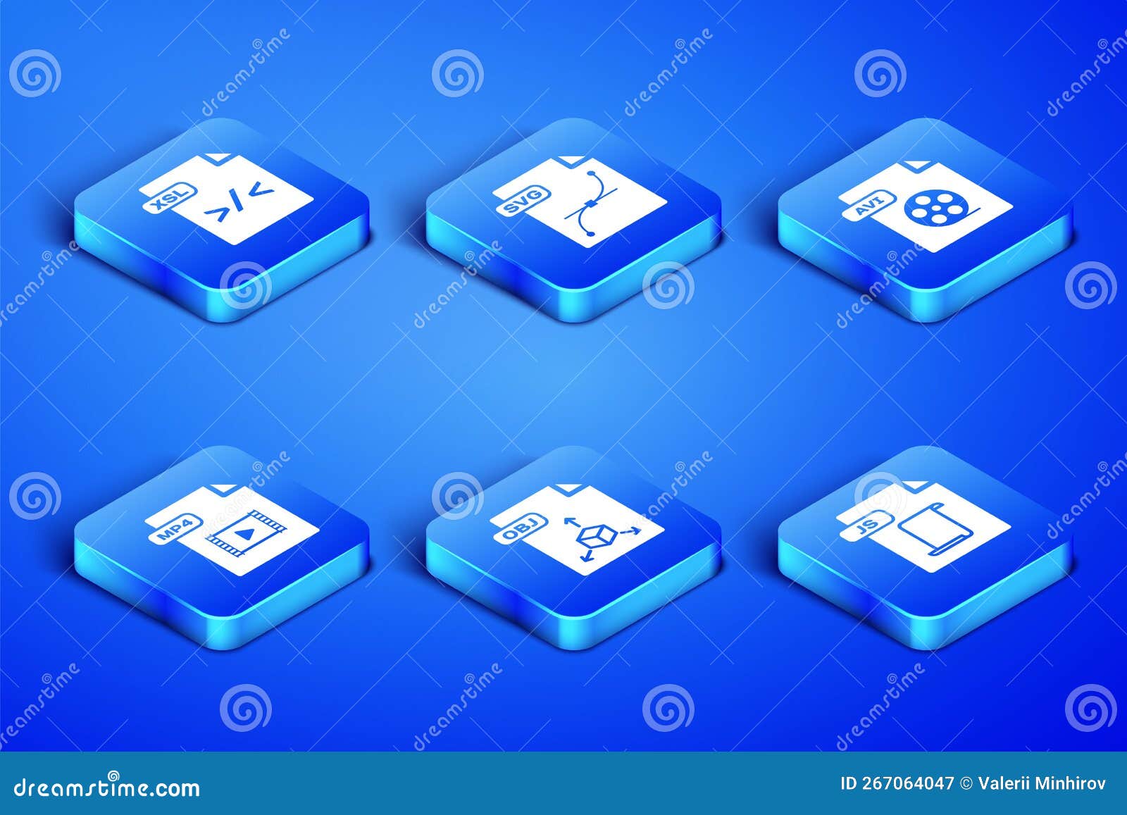 Set JS File Document, XSL, OBJ, MP4, SVG and AVI Icon. Vector Stock ... Set JS File Document, XSL, OBJ, MP4, SVG and AVI Icon. Vector Stock ...
