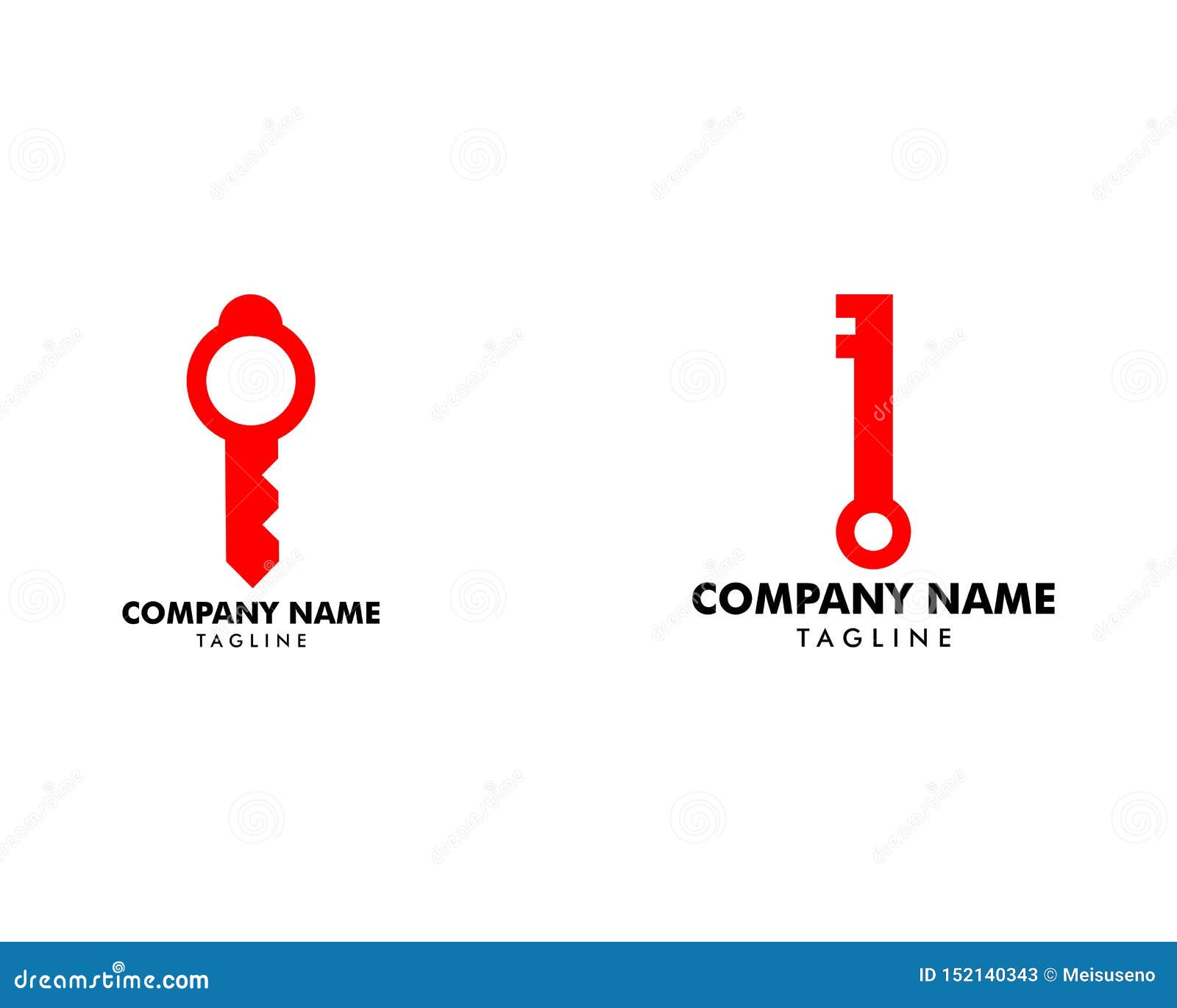 Set of Key Vector Icon Logo Element Design Stock Vector - Illustration ...