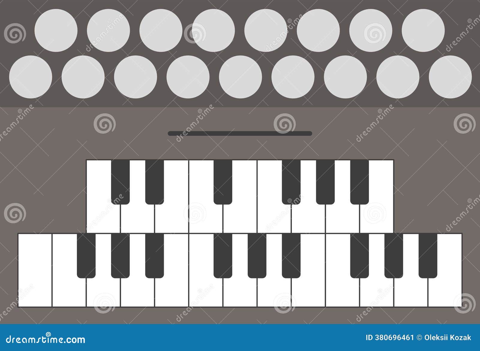 Keyboard Musical Instruments Vector Classical Piano Melody Studio ...