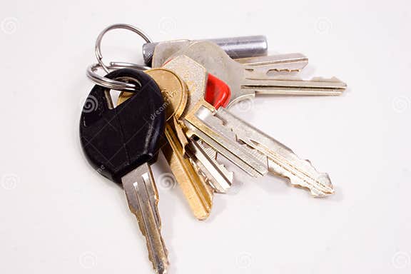 Set of keys stock photo. Image of random, objects, blue - 456960