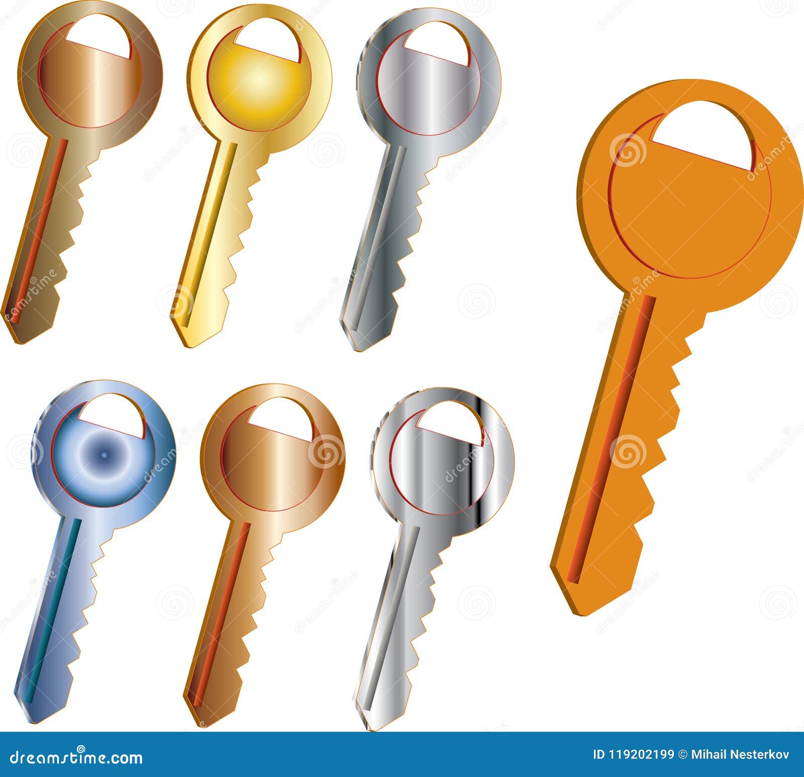 Metals Keys Stock Illustrations – 78 Metals Keys Stock Illustrations ...