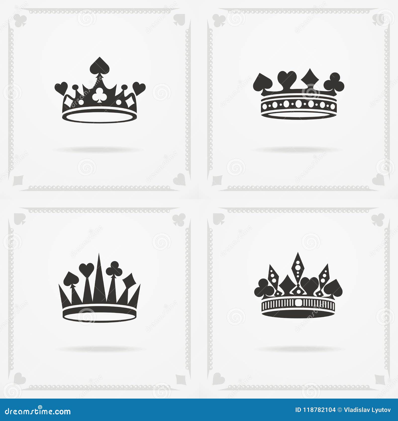 King crown symbol stock vector. Illustration of isolated - 118782104
