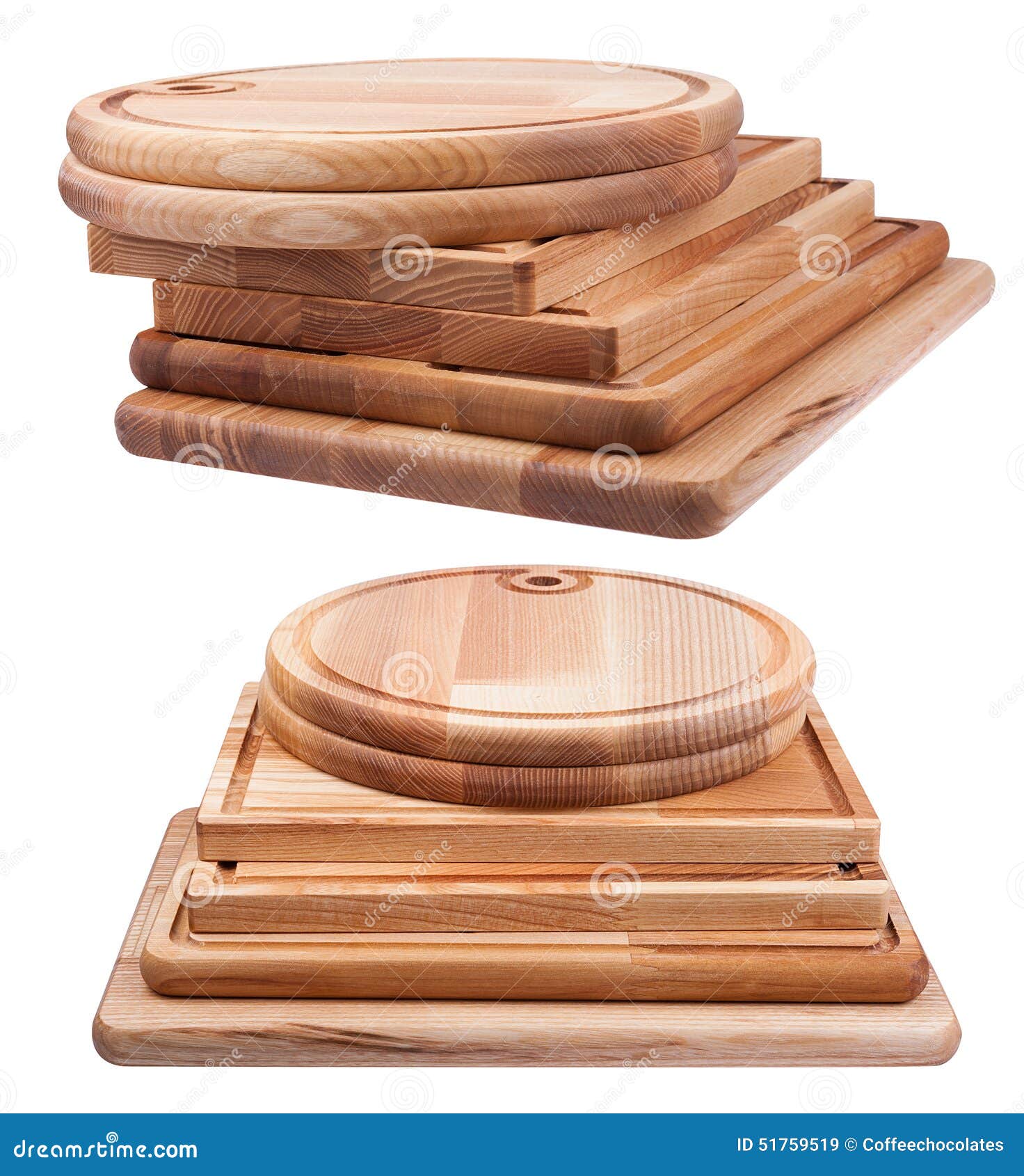 Set of kitchen boards stock image. Image of breadboard - 51759519