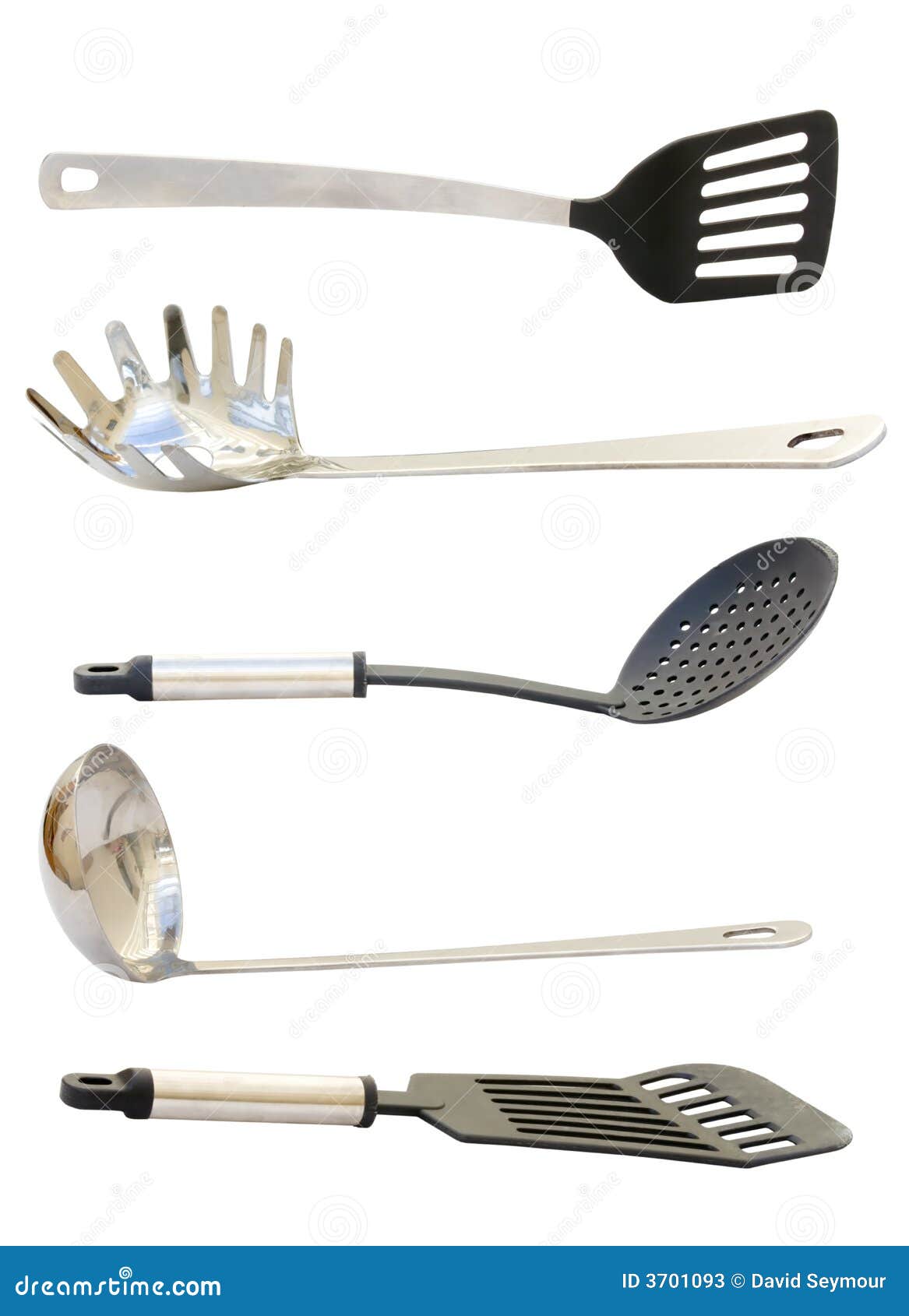 Set of Kitchen Utensils stock image. Image of frying, implements - 3701093
