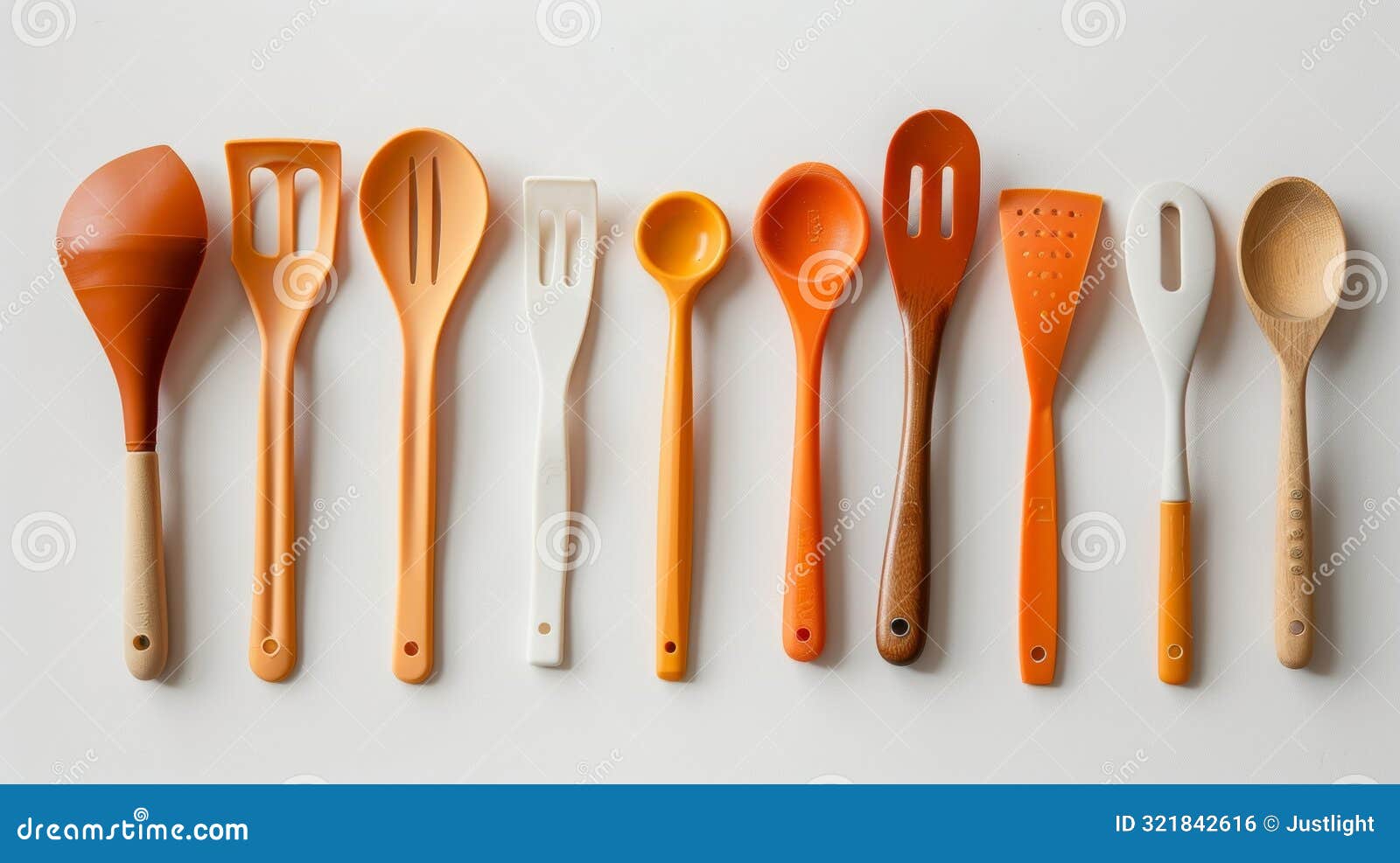A Set of Kitchen Utensils Made from Recycled Plastic Materials Reducing ...