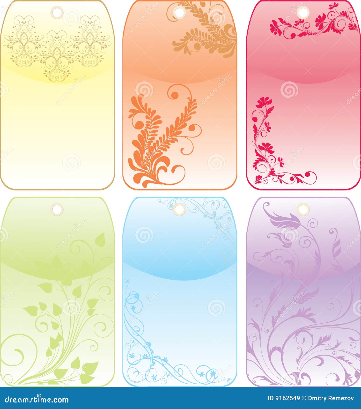 Set of labels stock illustration. Illustration of card - 9162549