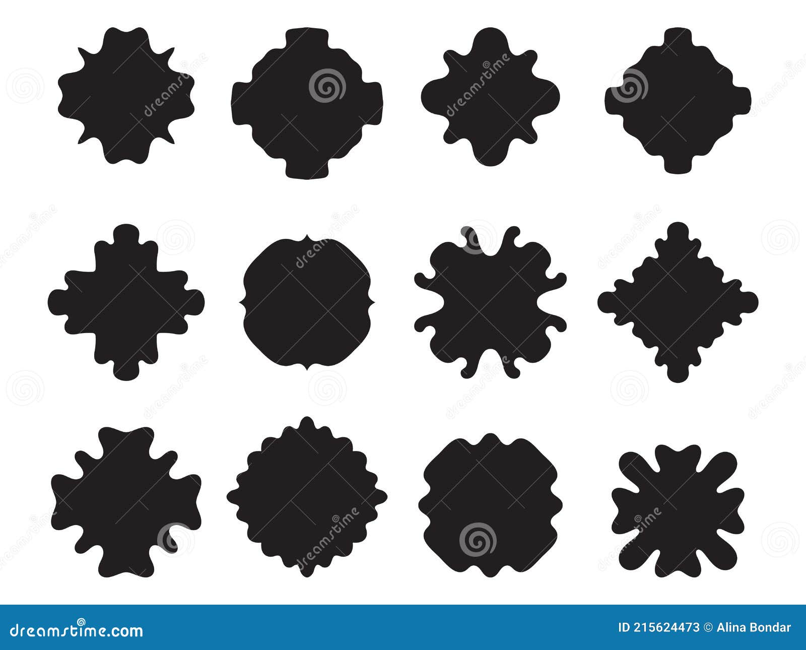 Set of Labels and Tags. Template for Design Elements, Ready-made Frames ...