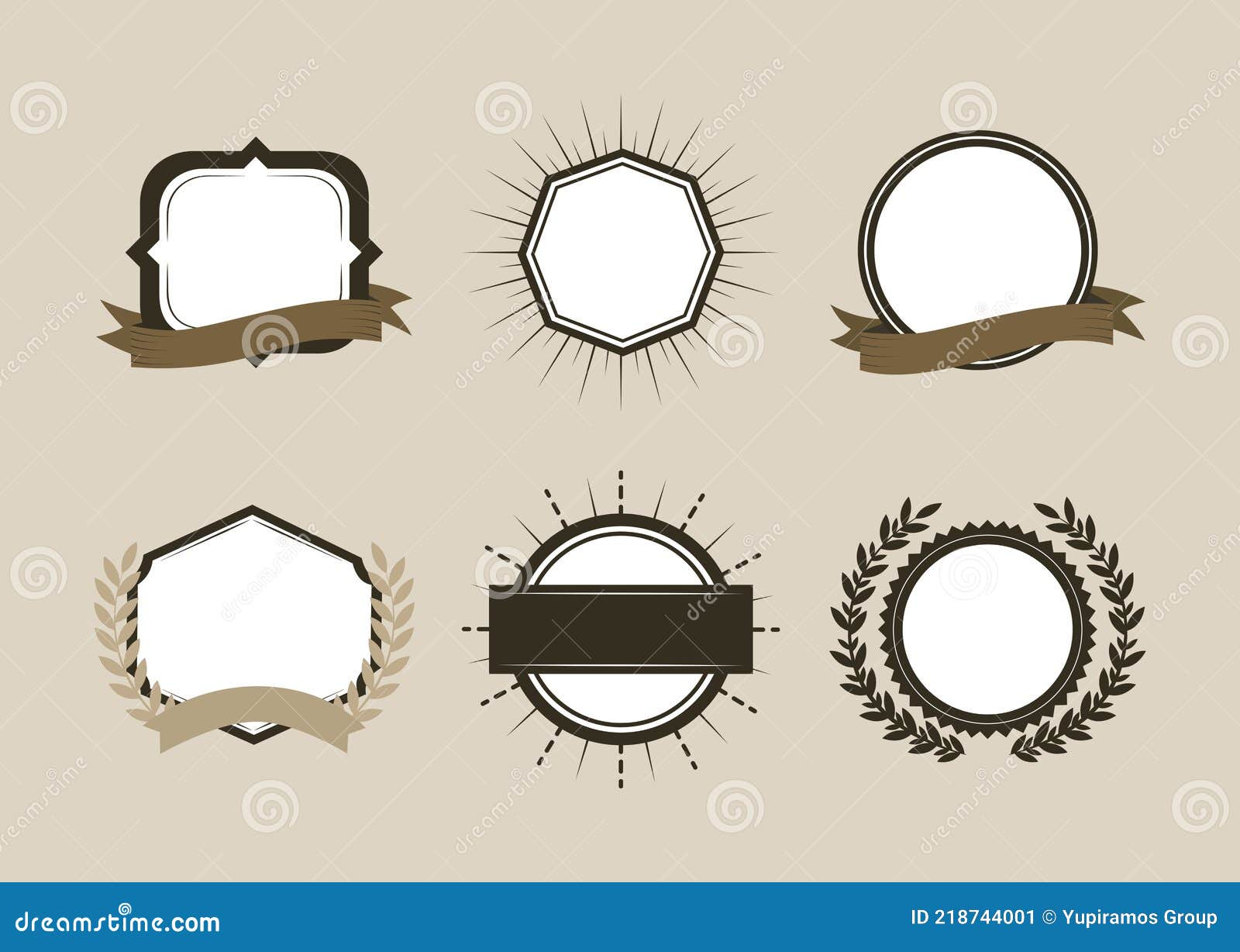 Set labels template stock vector. Illustration of quality - 218744001