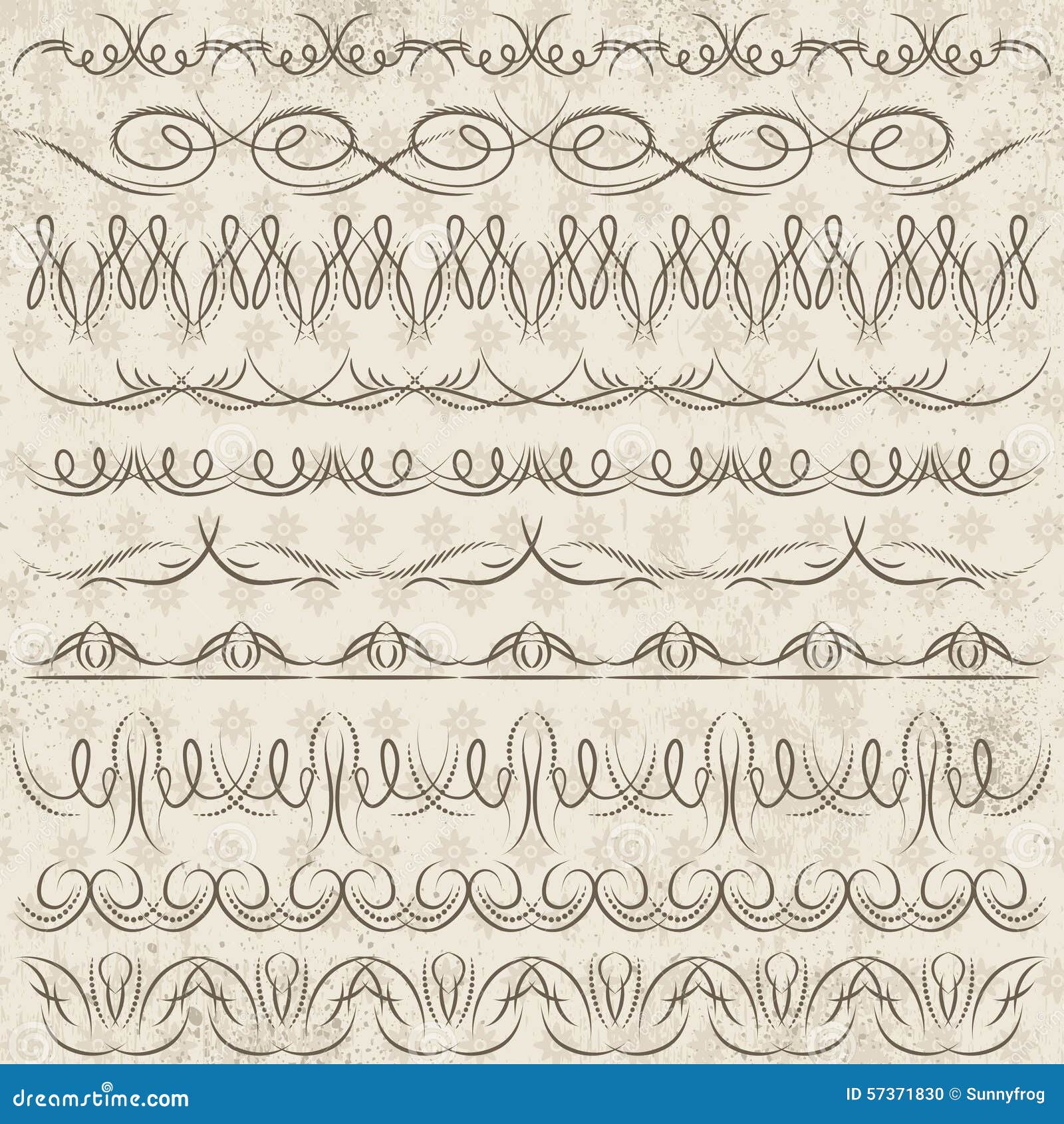 Set of Lace Paper with Flower, Vector Stock Vector - Illustration of ...