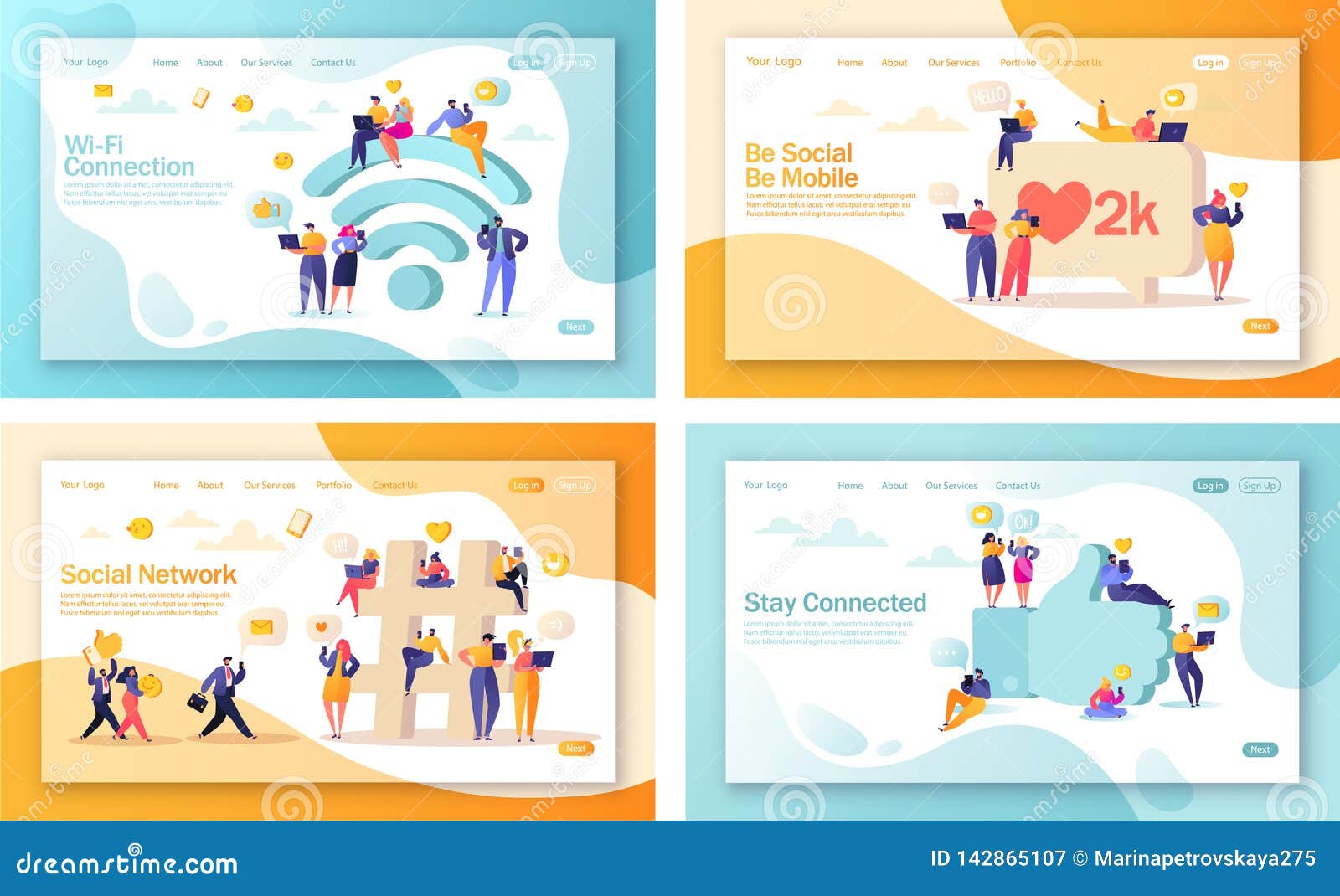 Landing Cartoons, Illustrations & Vector Stock Images - 422793 Pictures ...