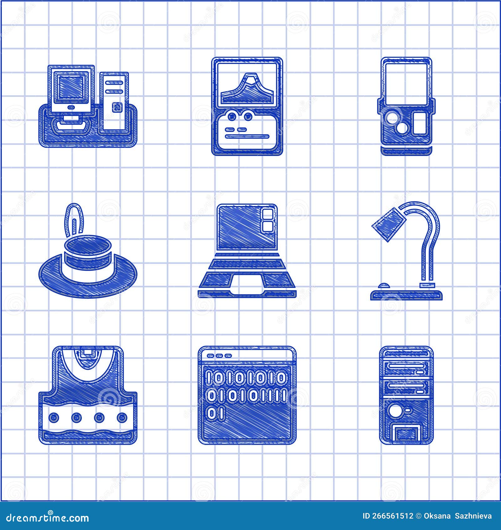 Laptop With A Binary Code On The Screen. Cybercrime. Hacker Atta ...