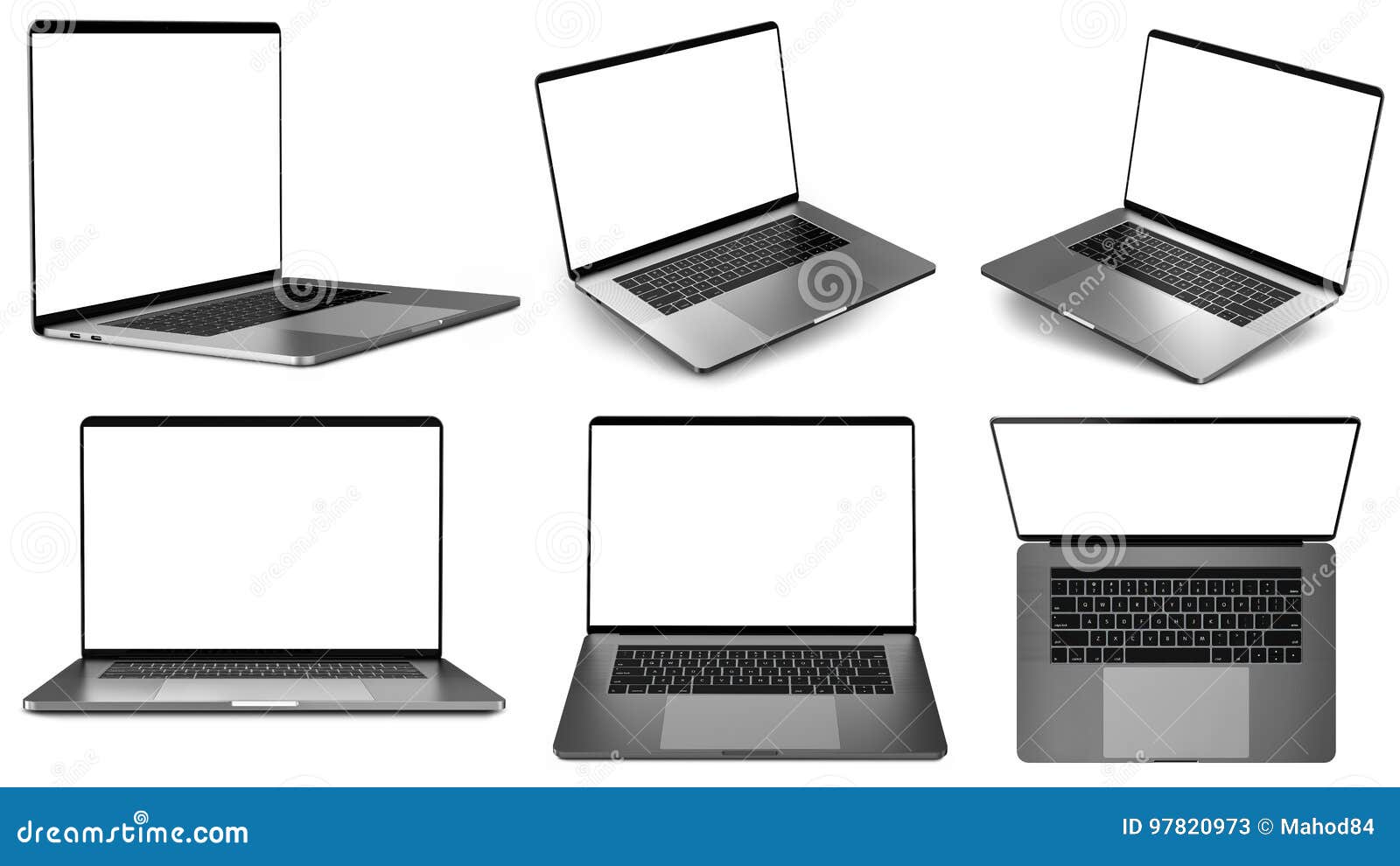 Row Of Laptops Stock Image | CartoonDealer.com #47371729
