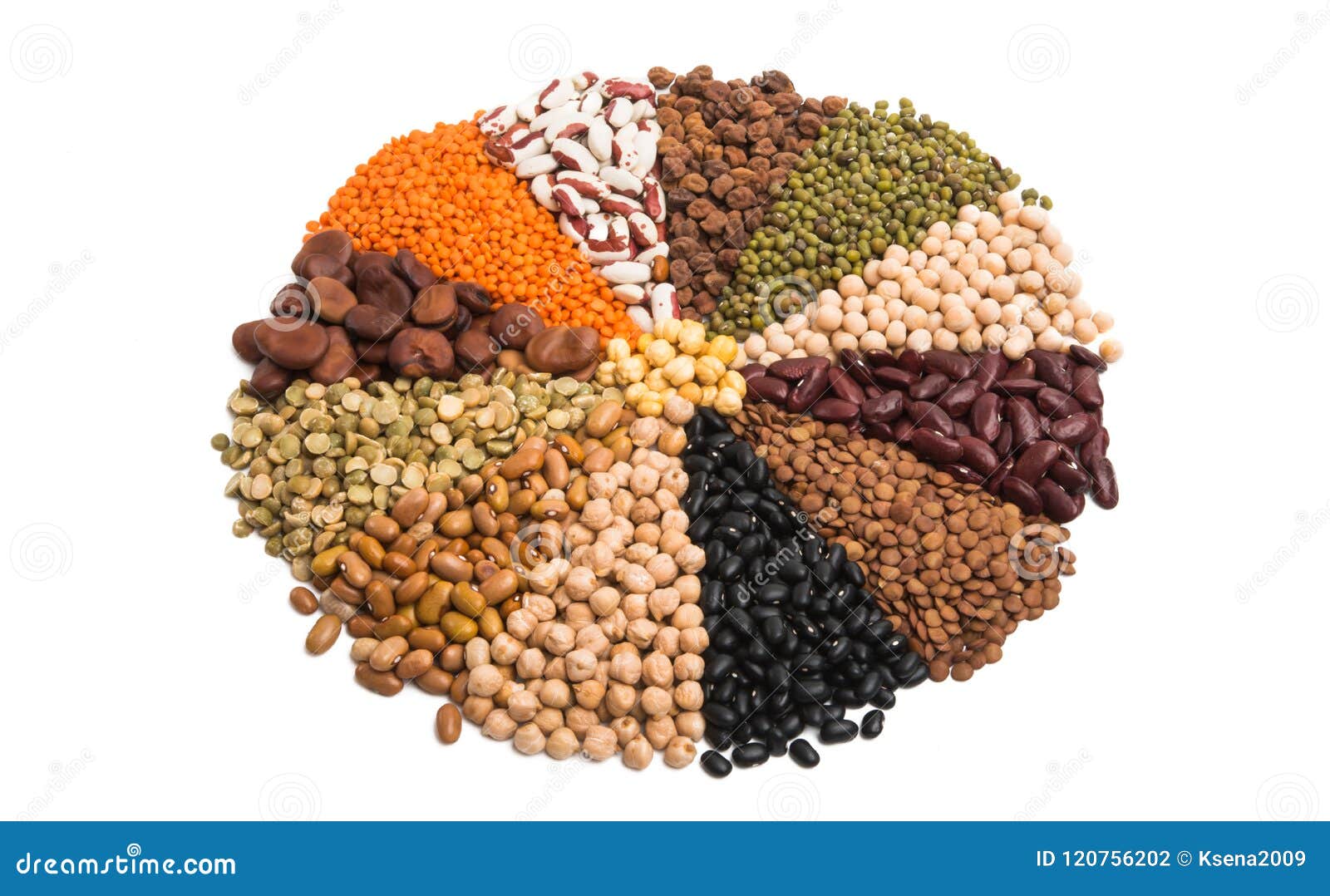 Set of legumes isolated stock photo. Image of legume - 120756202