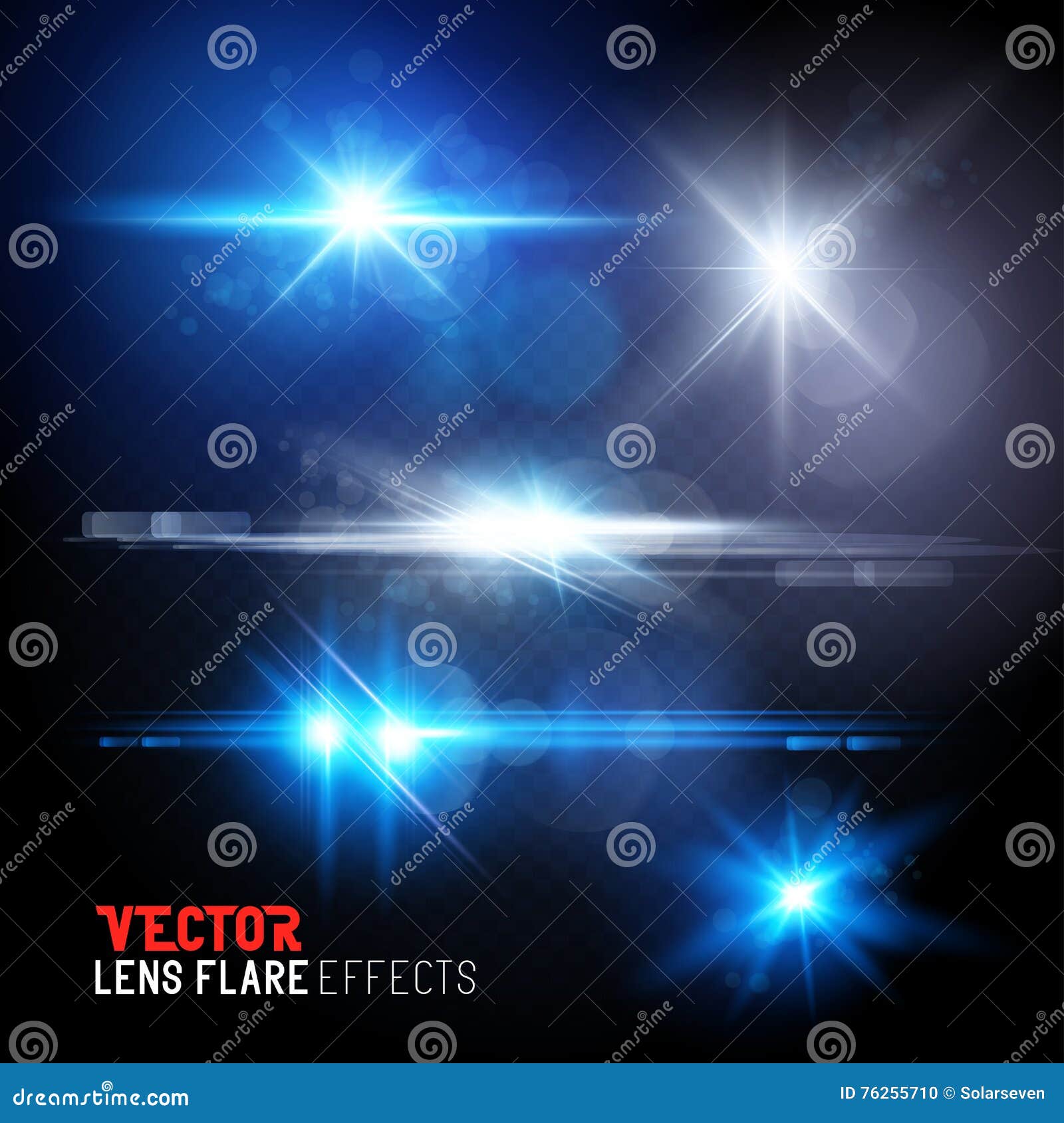 Lens Flares, Effect Of Light Refraction From Prism Or Diamond ...