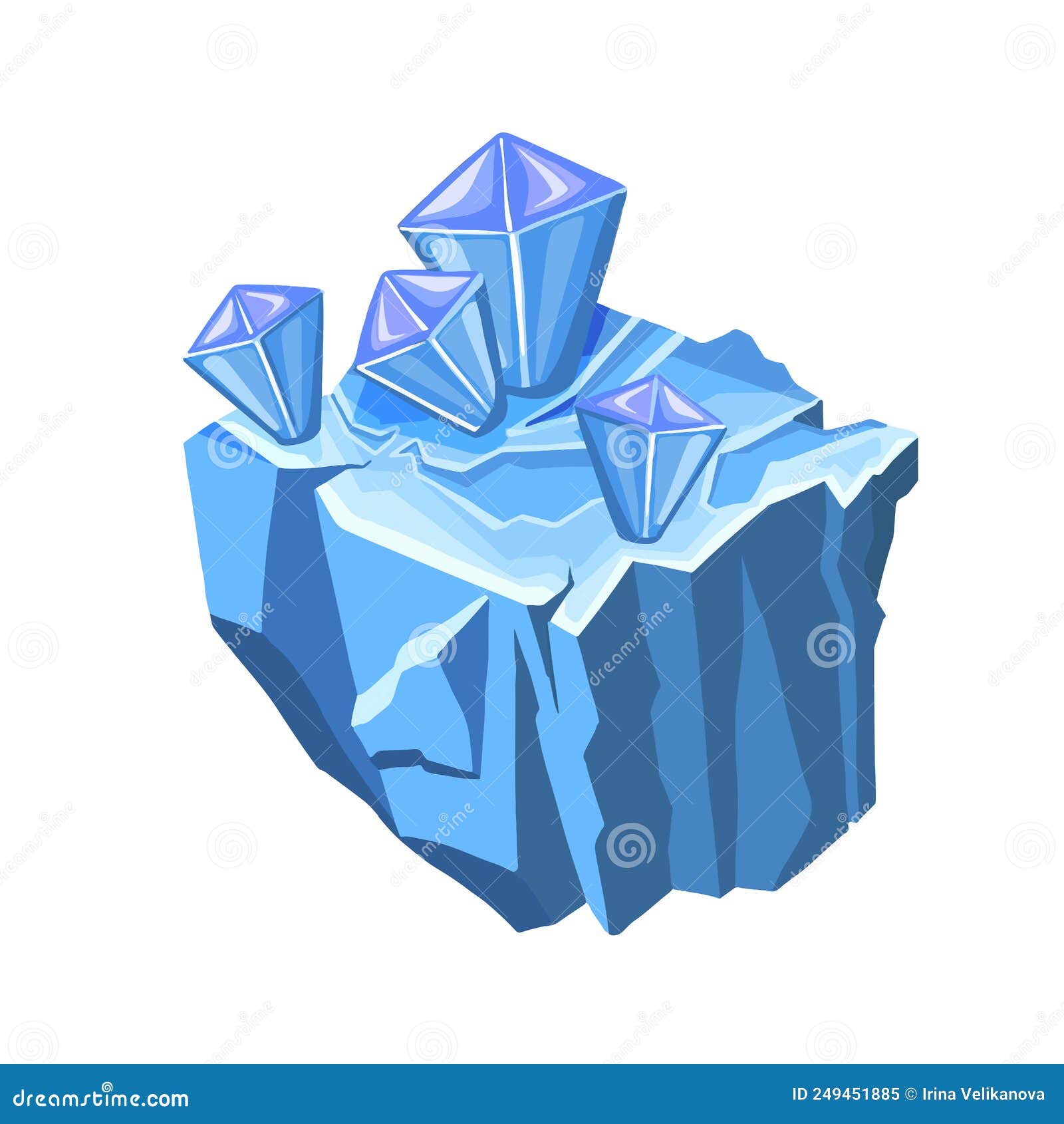 Set of Level Maps Assets. GUI Map Screen. Forest , Winter, Summer ...