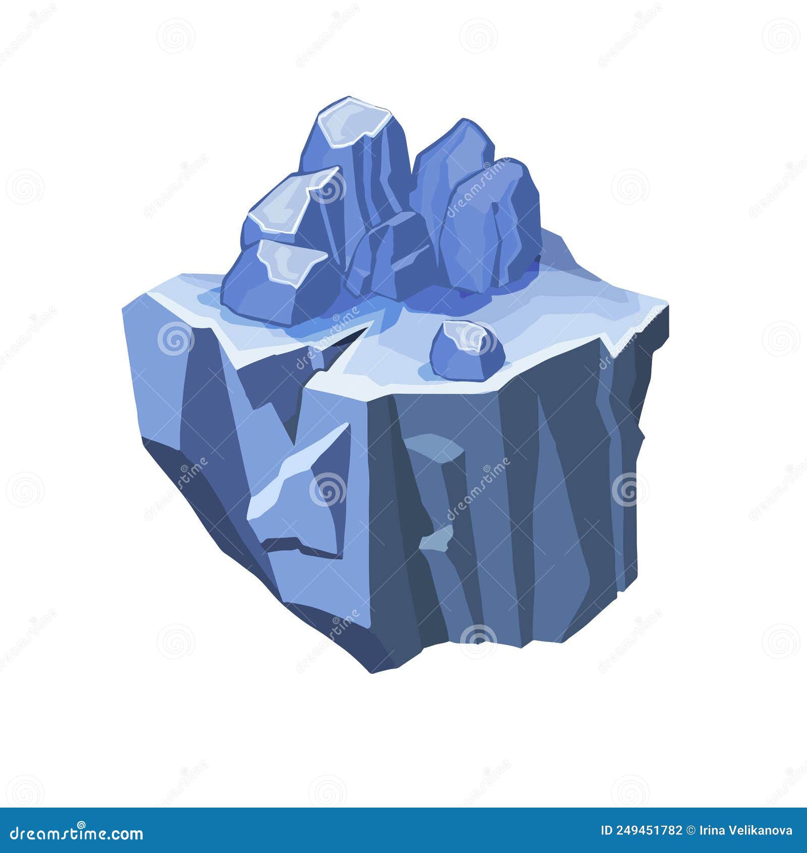 Set of Level Maps Assets. GUI Map Screen. Forest , Winter, Summer ...