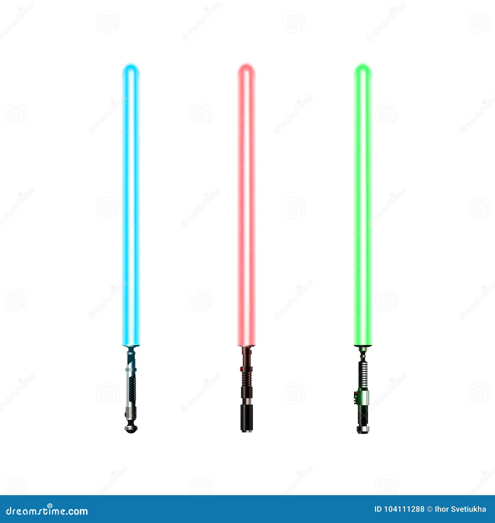 Light Sword Selection Vector Illustration | CartoonDealer.com #109410318