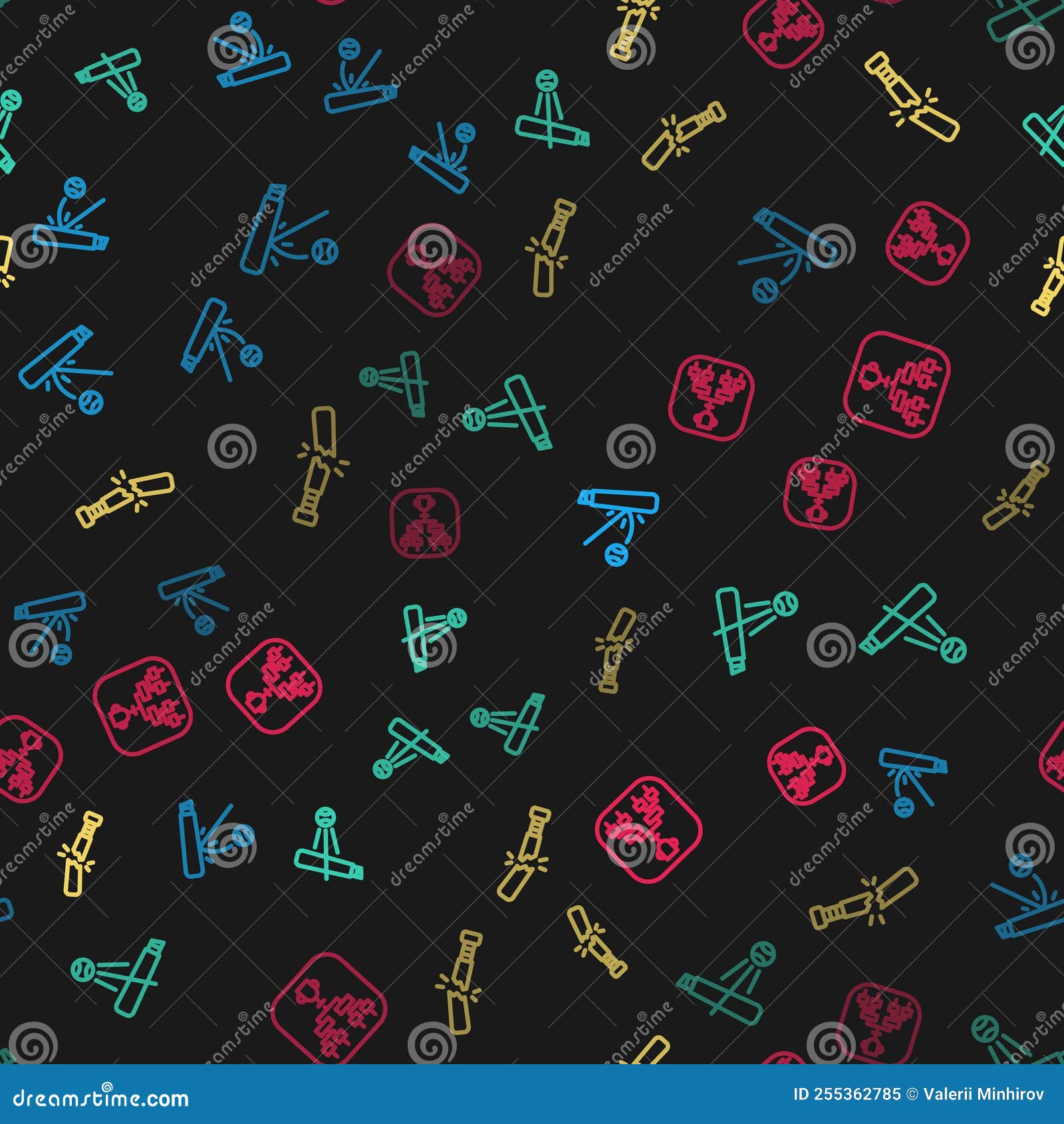 Set Line Baseball Bat with Ball, , Broken Baseball and Championship ...