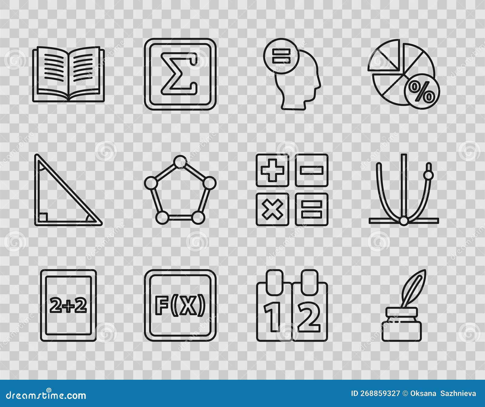 Set Line Calculation, Chalkboard, Test or Exam Sheet, Equation Solution ...