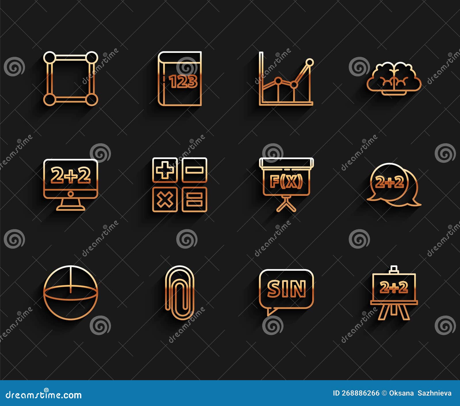 Set Line Calculator, Book with Word Mathematics, Chalkboard Diagram ... Set Line Calculator, Book with Word Mathematics, Chalkboard Diagram ...