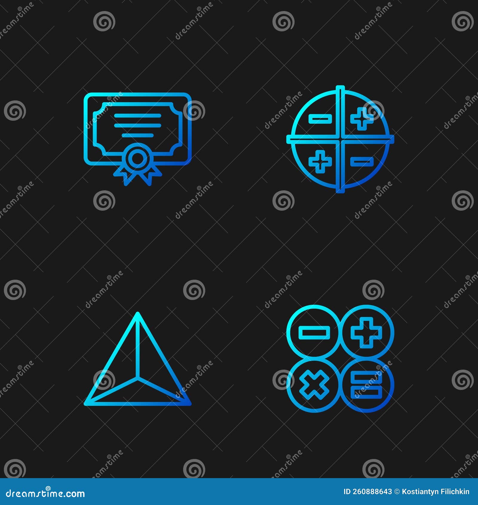 Set Line Calculator Geometric Figure Tetrahedron Certificate Template