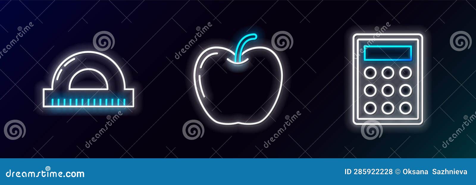 Set Line Calculator, Protractor Grid for Measuring Degrees and Apple ...