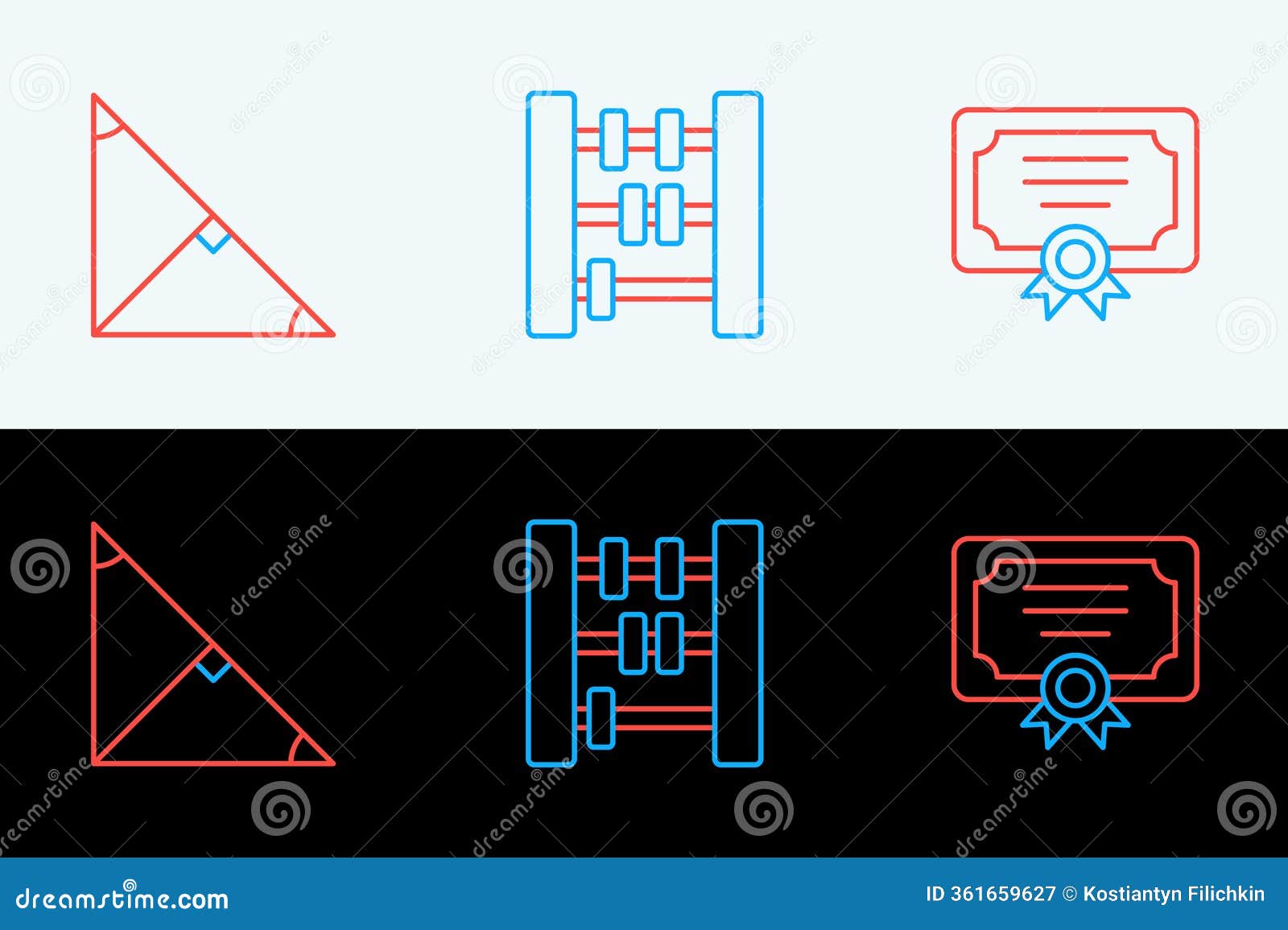 Set Line Certificate Template, Angle Bisector of Triangle and Abacus ...