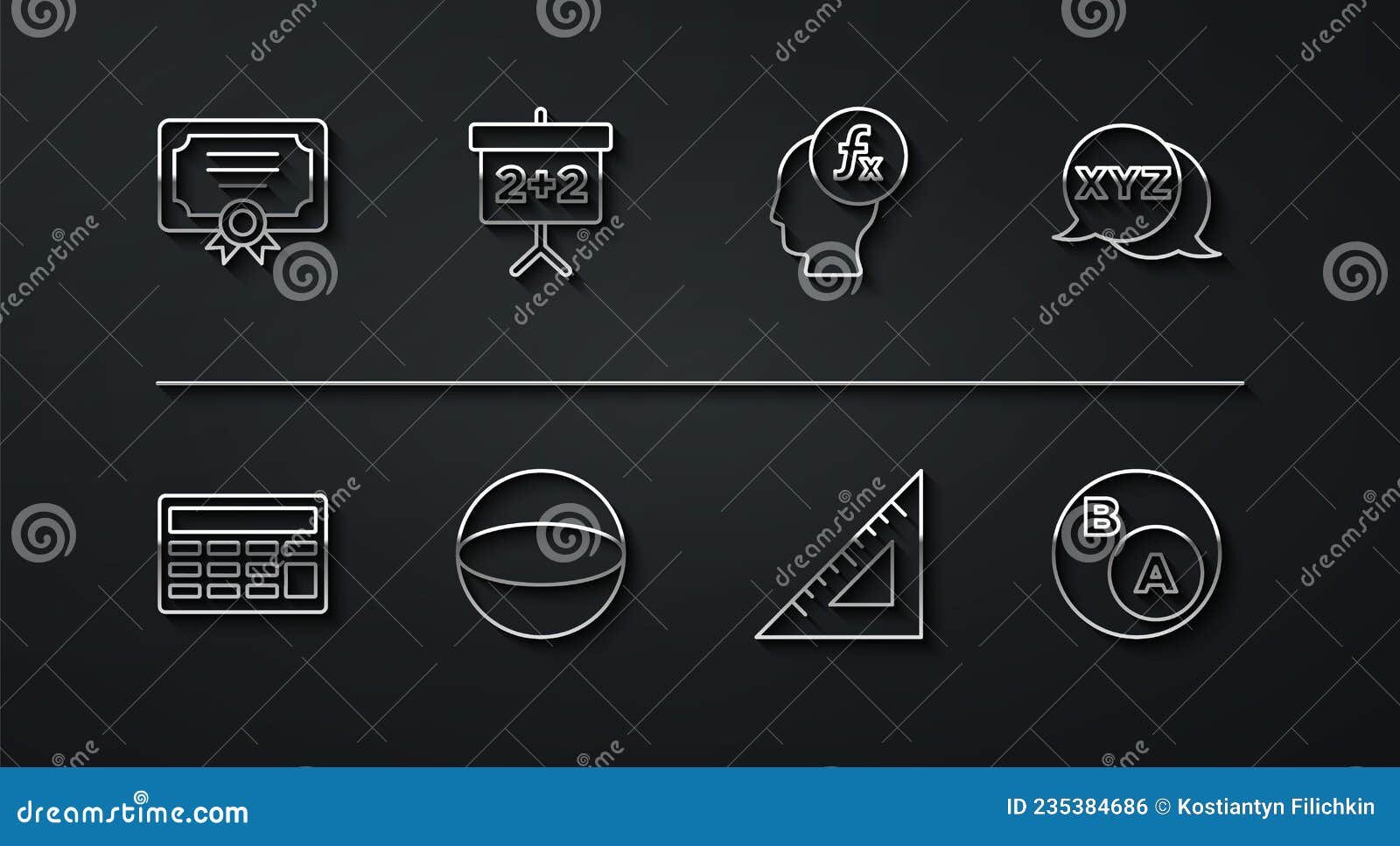 Set Line Certificate Template, Calculator, XYZ Coordinate System ... Set Line Certificate Template, Calculator, XYZ Coordinate System ...