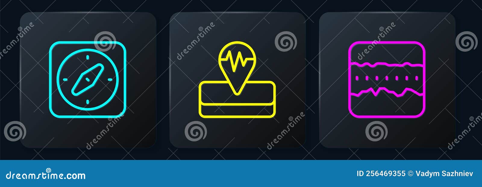 Earthquake Black Glyph Icon On White Background. Seismic Activity ...