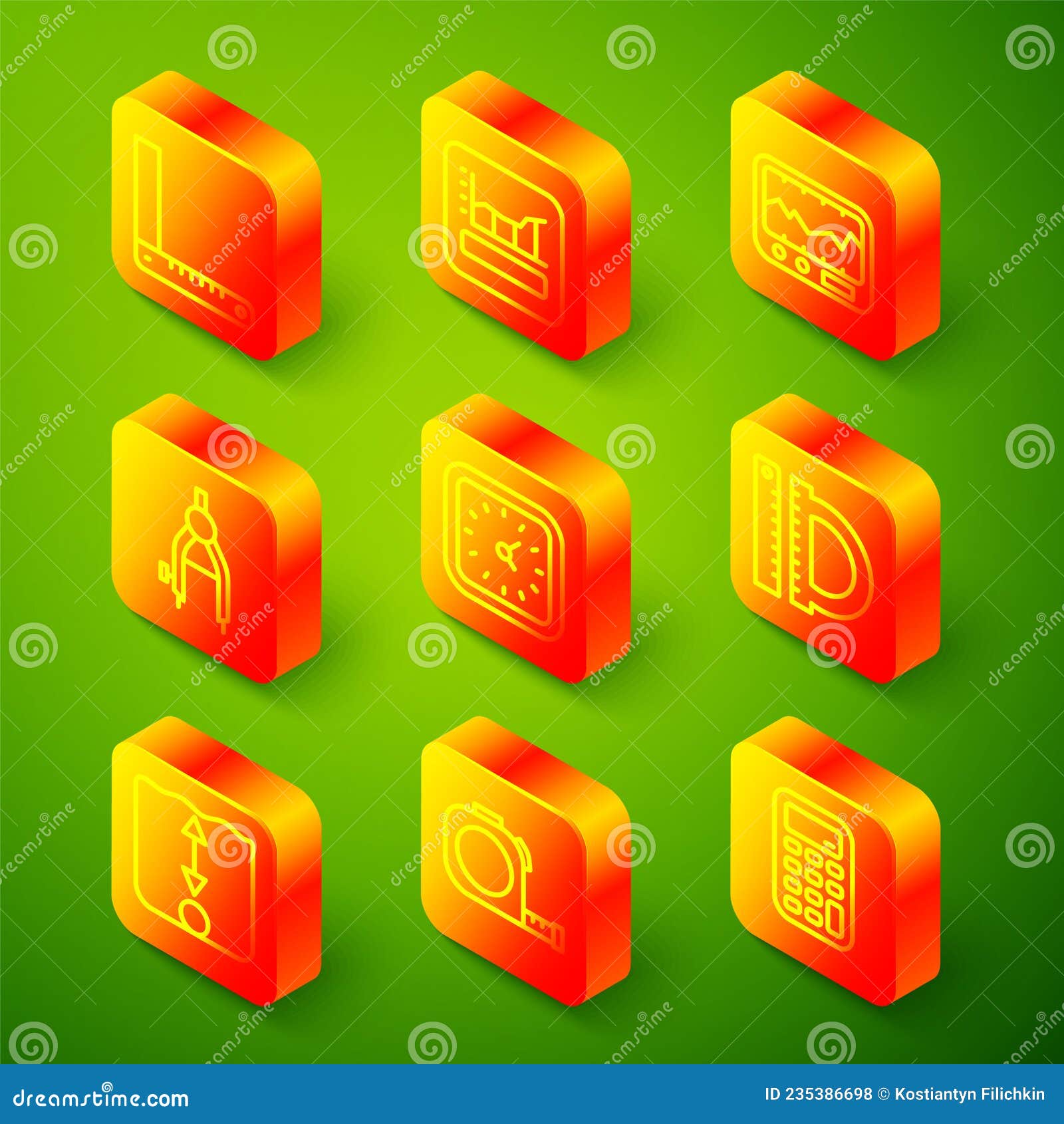 Set Line Corner Ruler, Graph, Schedule, Chart, Diagram, Measuring ...