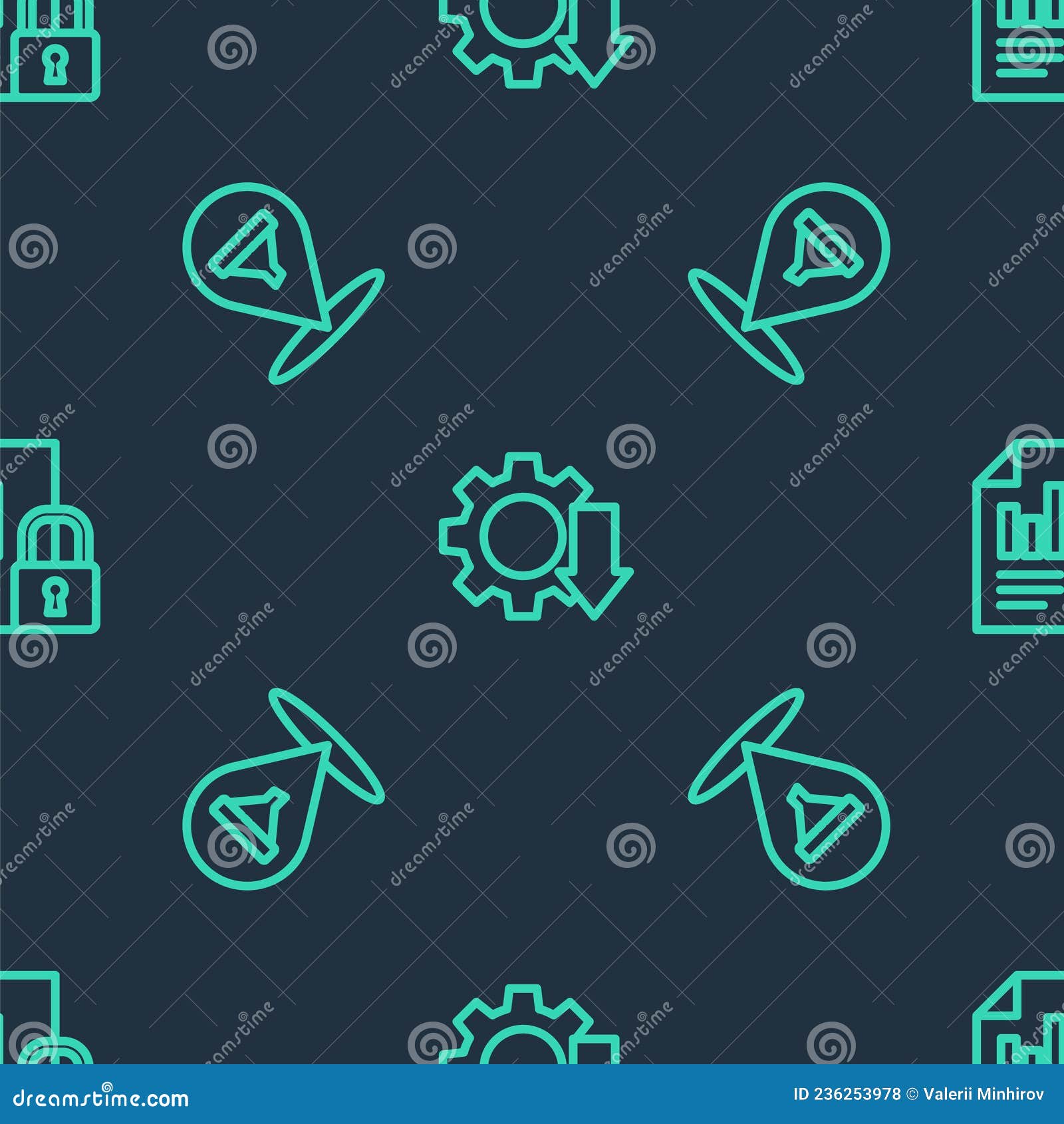 Set Line Cost Reduction, Location with Sales Funnel and Document and ...