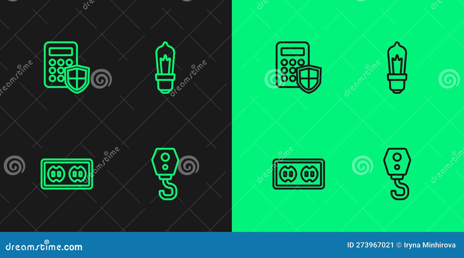 Set Line Crane Hook, Electrical Outlet, Security Keypad Access Panel ...