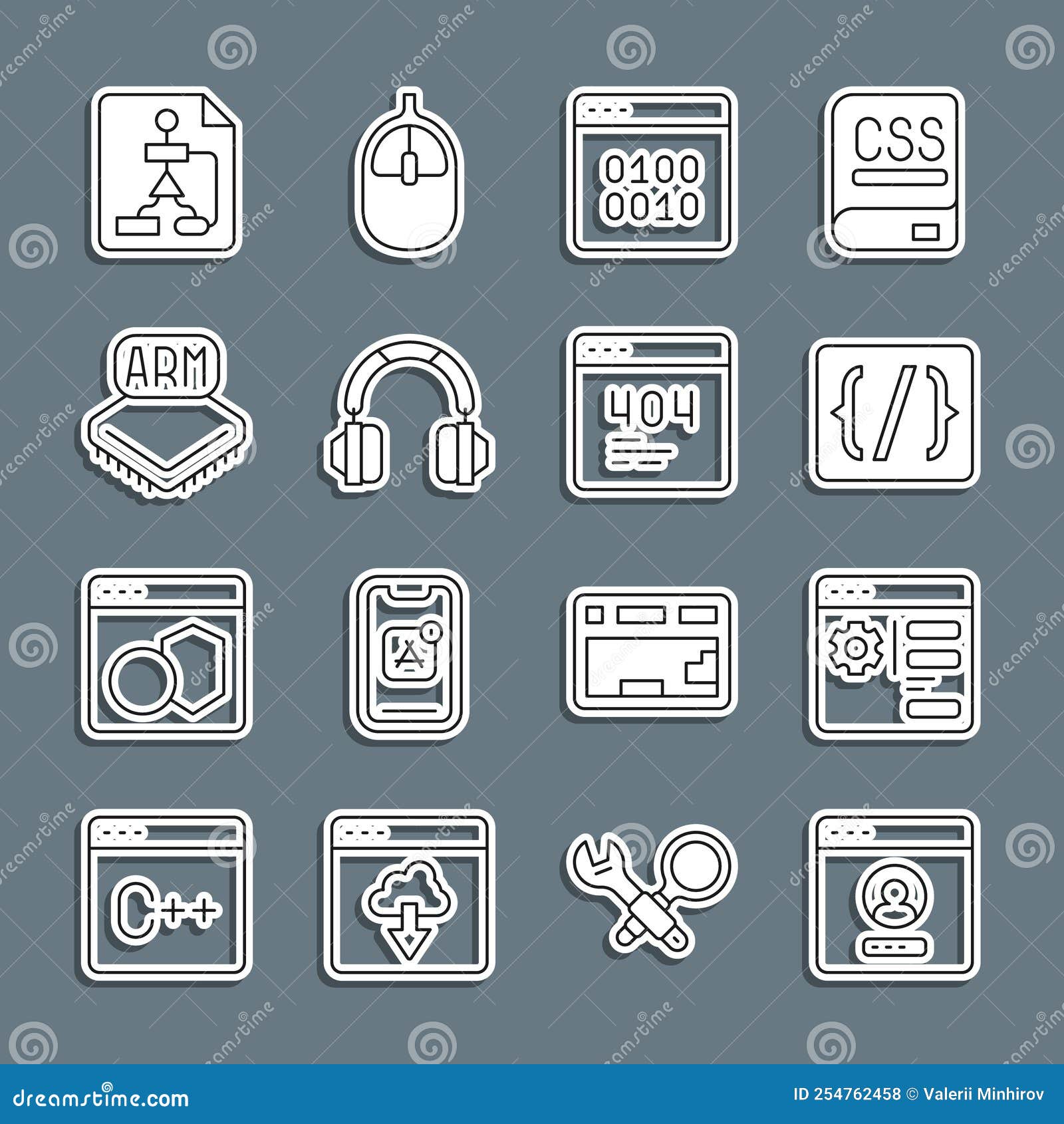 Set Line Create Account Screen Browser Setting Programming Language Syntax Binary Code