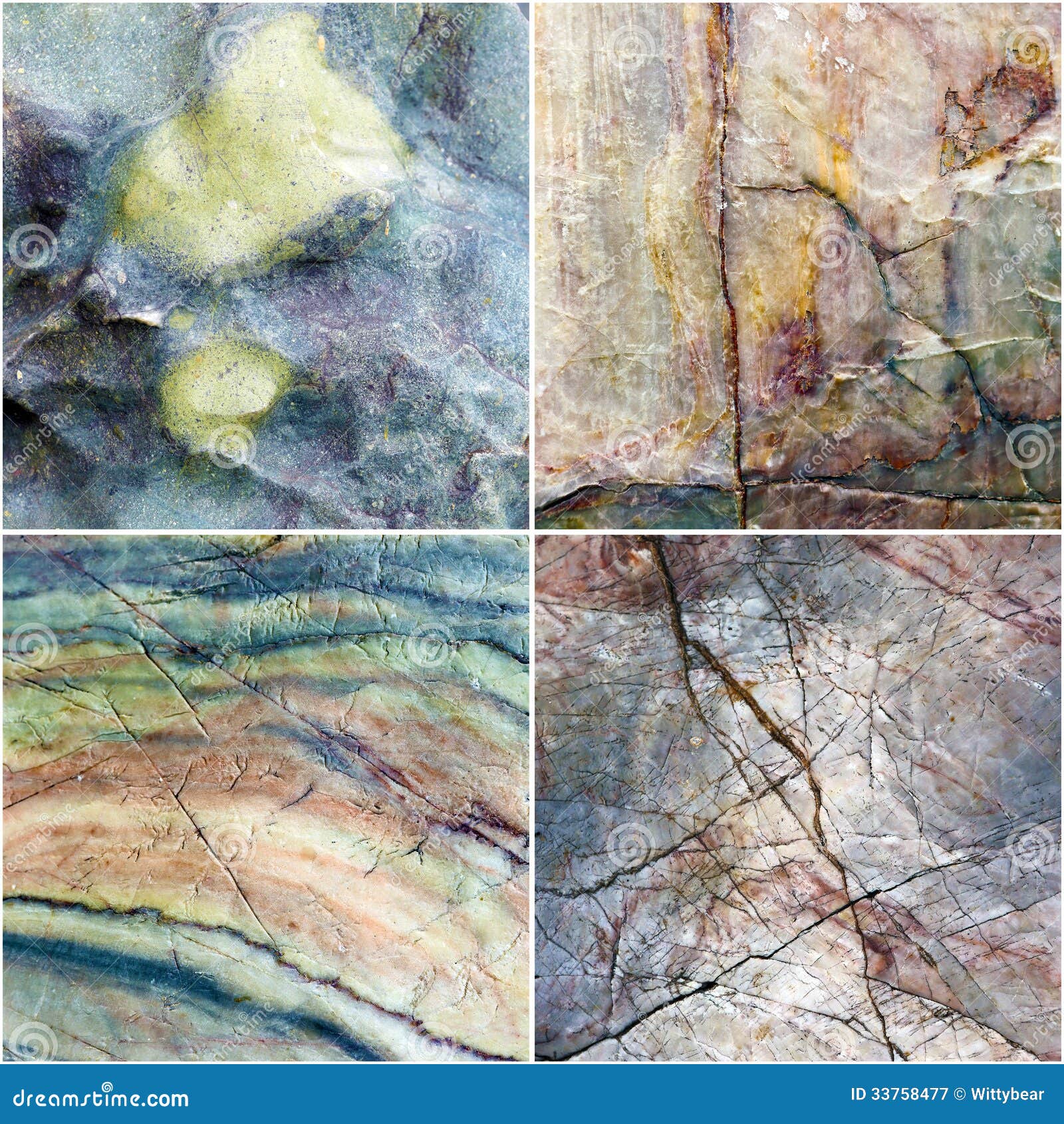 Set of Line on Curve Marble Stone Texture Background Stock Image ...