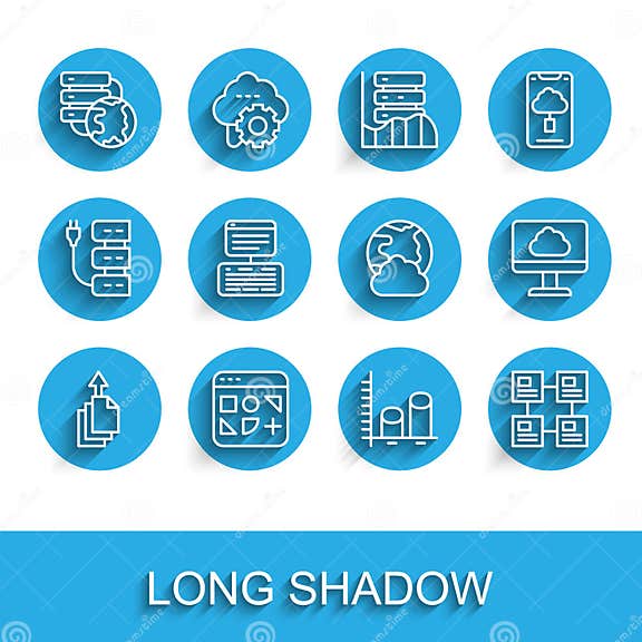Set Line Data Export, Different Files, Network Cloud Connection, Analysis, Hierarchy Organogram ...