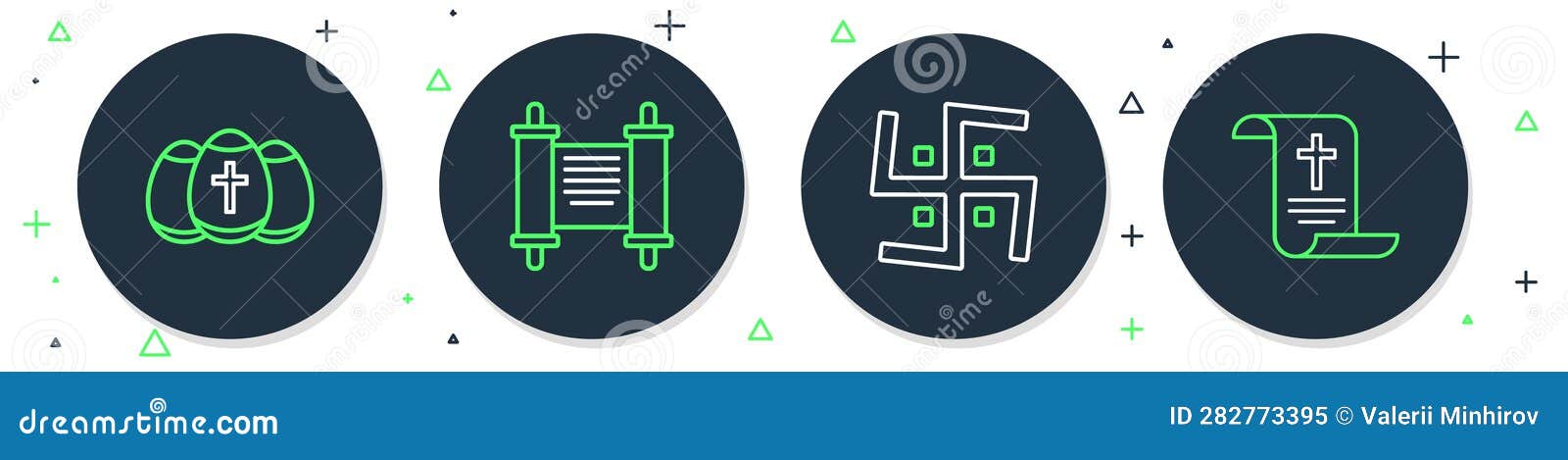 China Swastika Combine Red Pink Seamless Pattern Vector Illustration ...