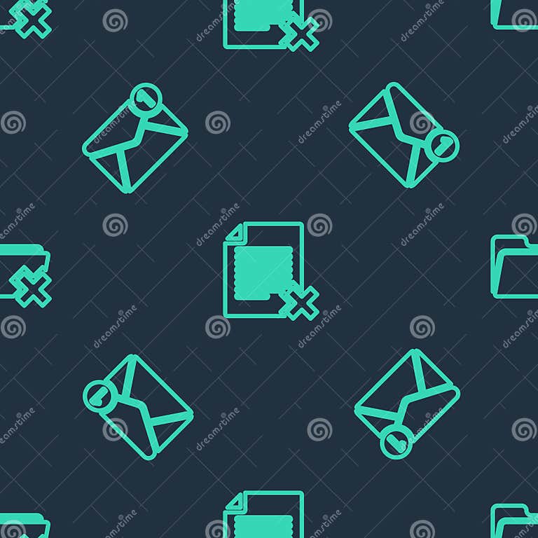 Set Line Delete File Document, New, Email Incoming Message and Folder ...