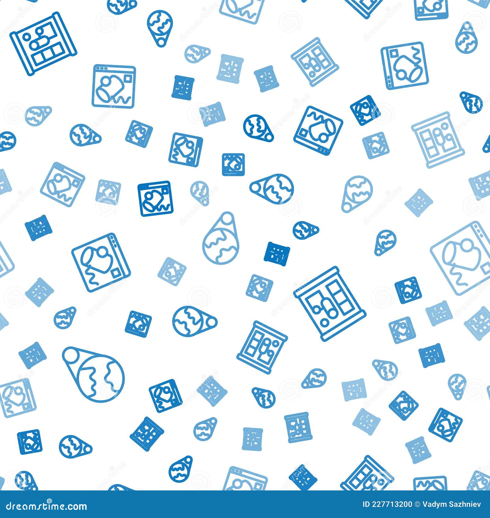 Set Line Earth Globe, Graphing Paper for Engineering and Data ...