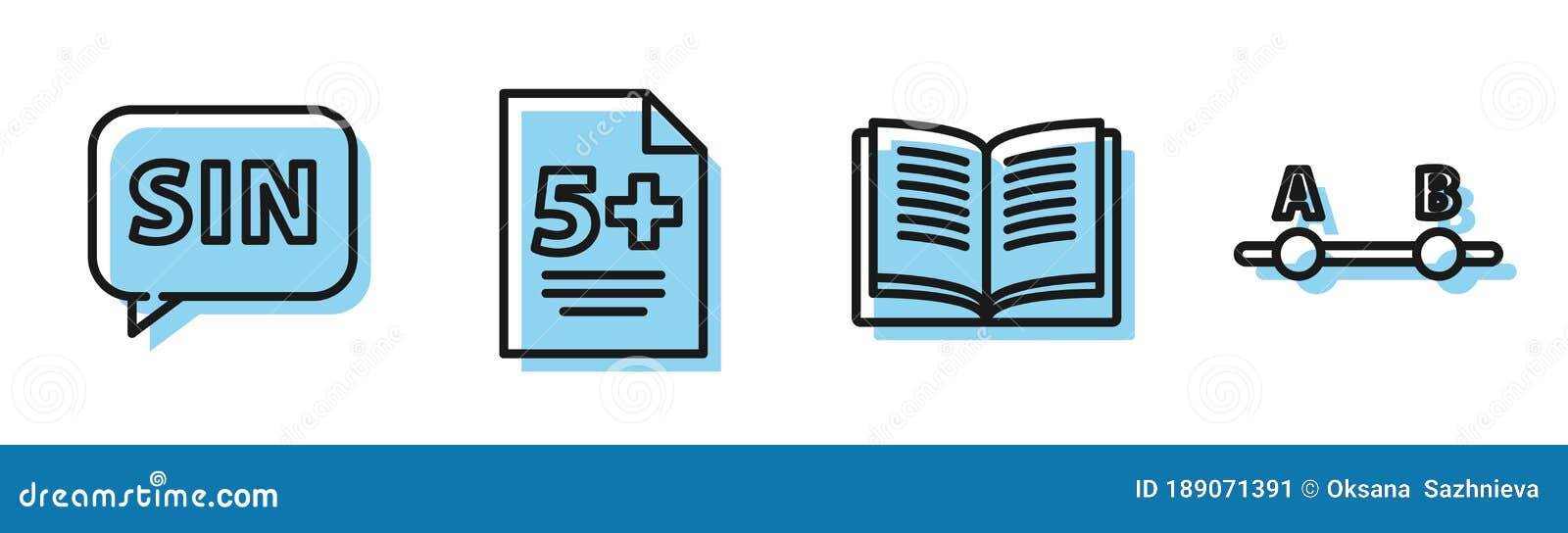 Set Line Equation Solution, Human Brain, Calculator and Test or Exam ...